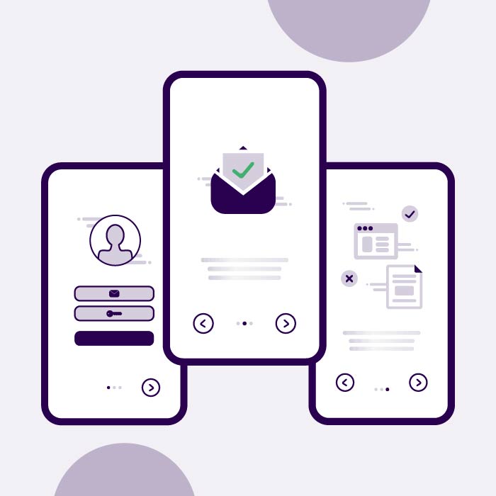 UI interface login tutorial 245267 Vector Art at Vecteezy