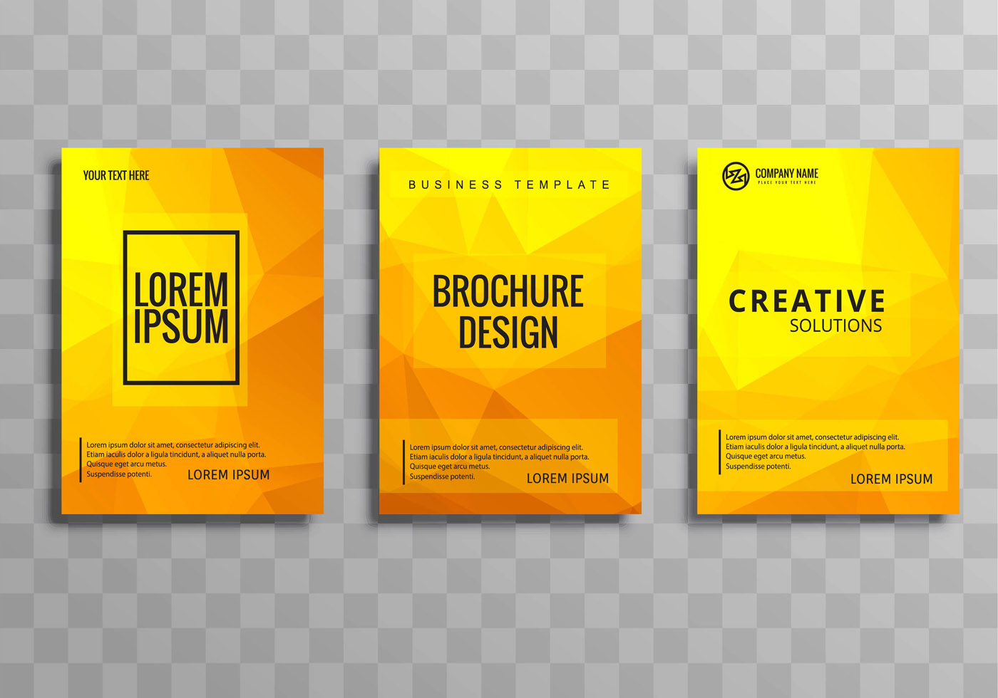 Abstract polygon business brochure template vector 245497 Vector Art at ... Abstract polygon business brochure template vector 245497 Vector Art at ...