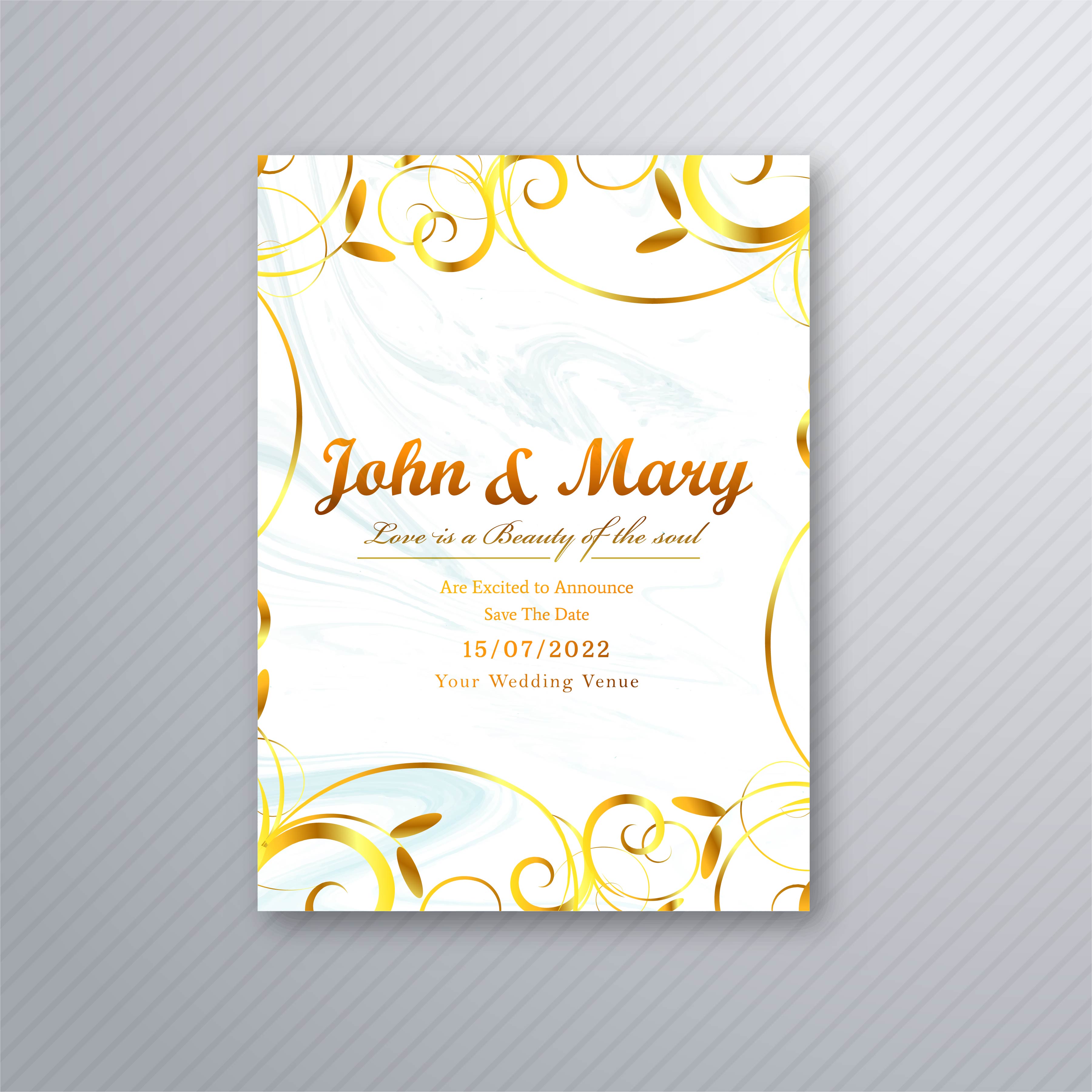 Arrière-plan de modèle floral belle carte mariage - Telecharger ...