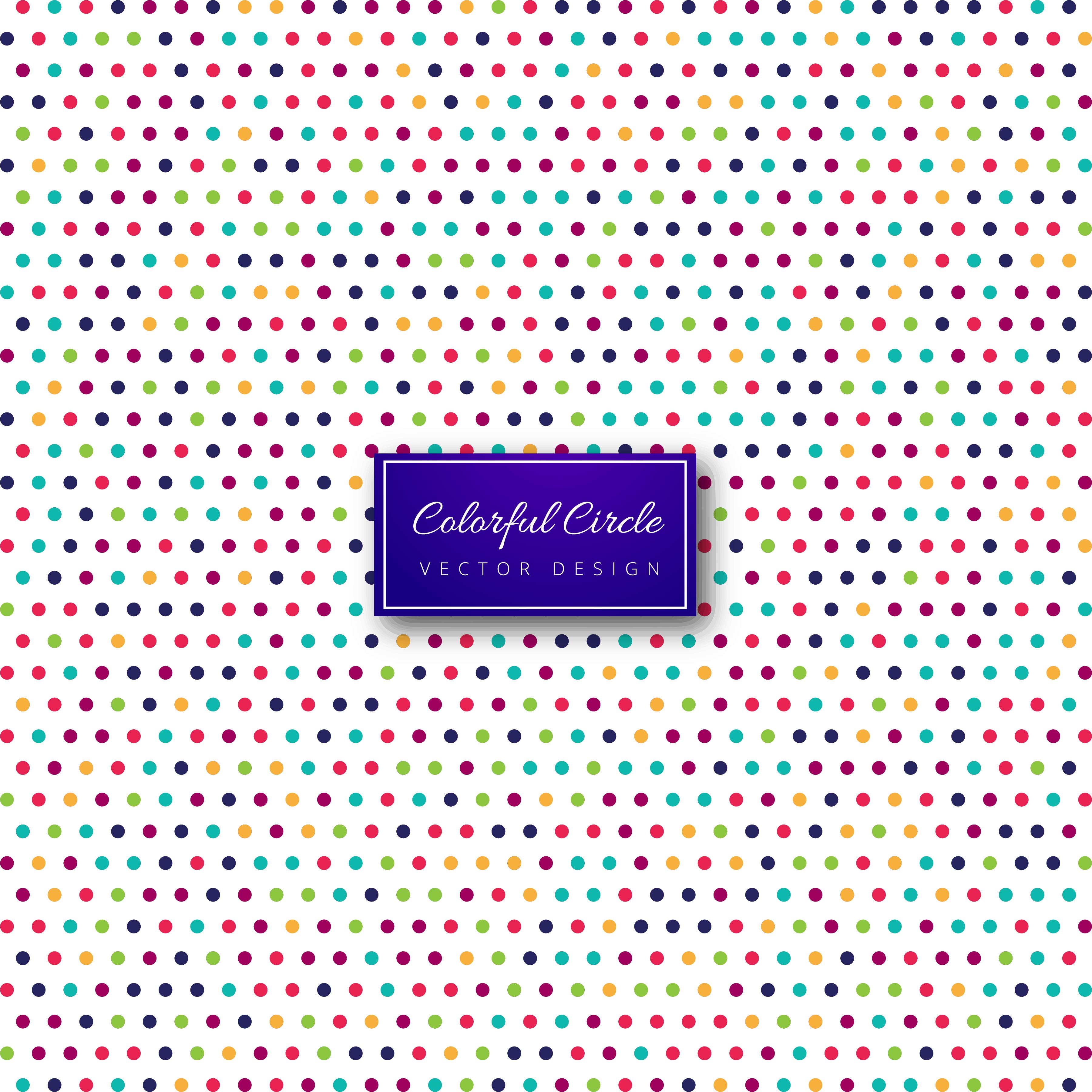 Abstract Colorful Dots Pattern Illustration Design 246228 Vector Art At