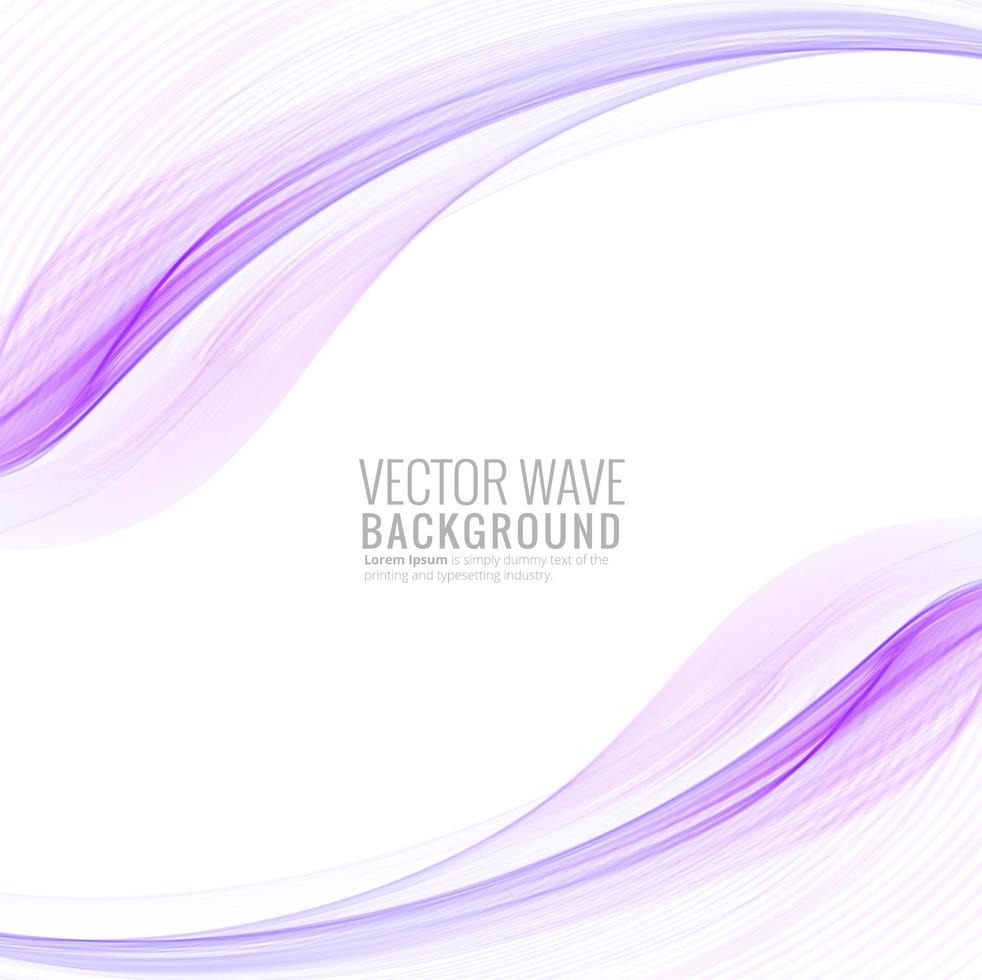 Abstract purple wave design 246269 Vector Art at Vecteezy