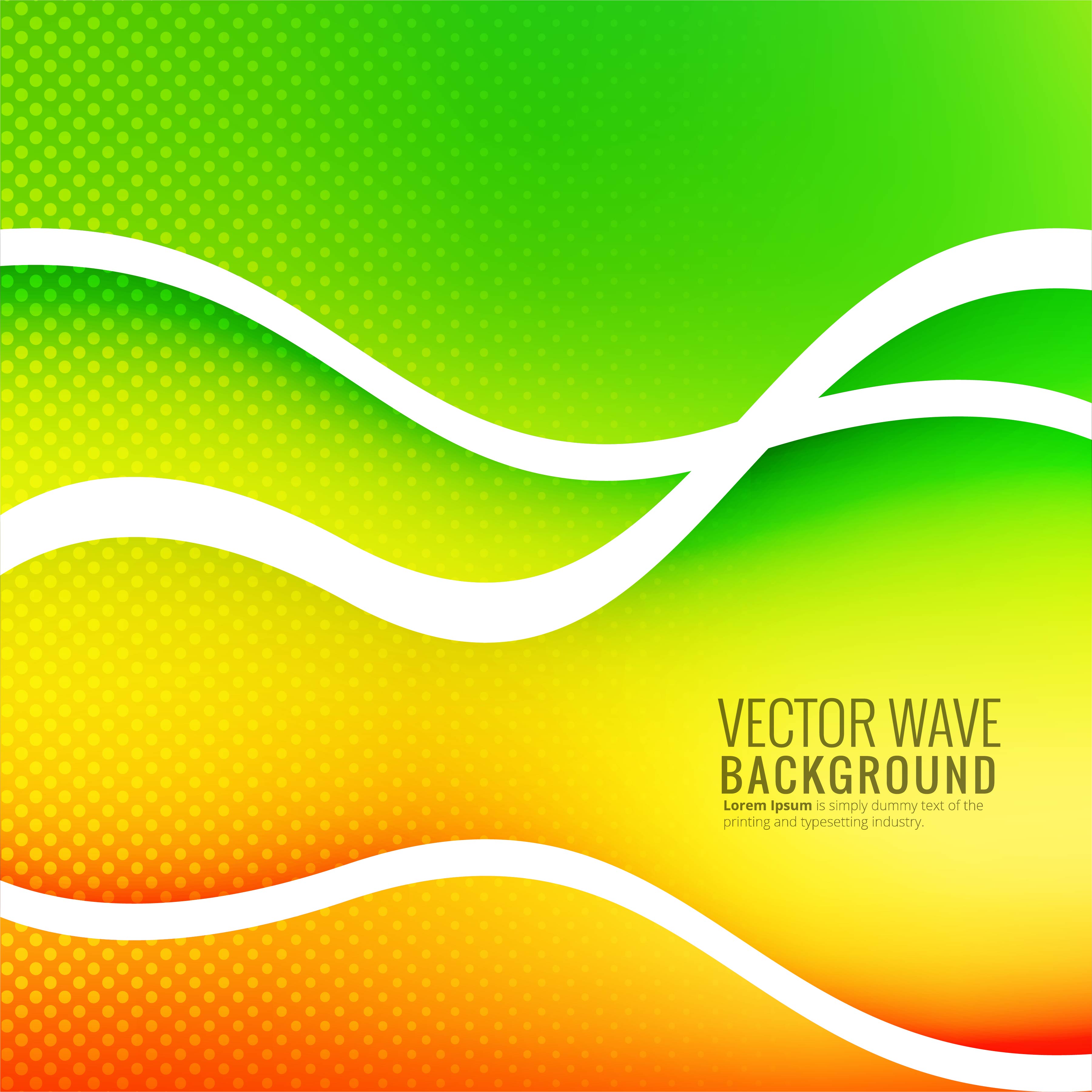 Abstract colorful wave background vector 246581 Vector Art at Vecteezy