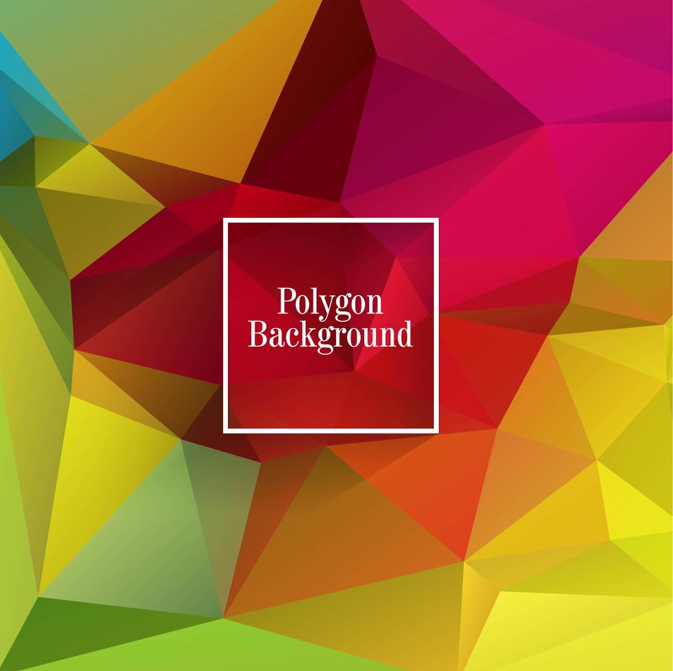 Abstract colorful polygon background illustration 246613 Vector Art at ...