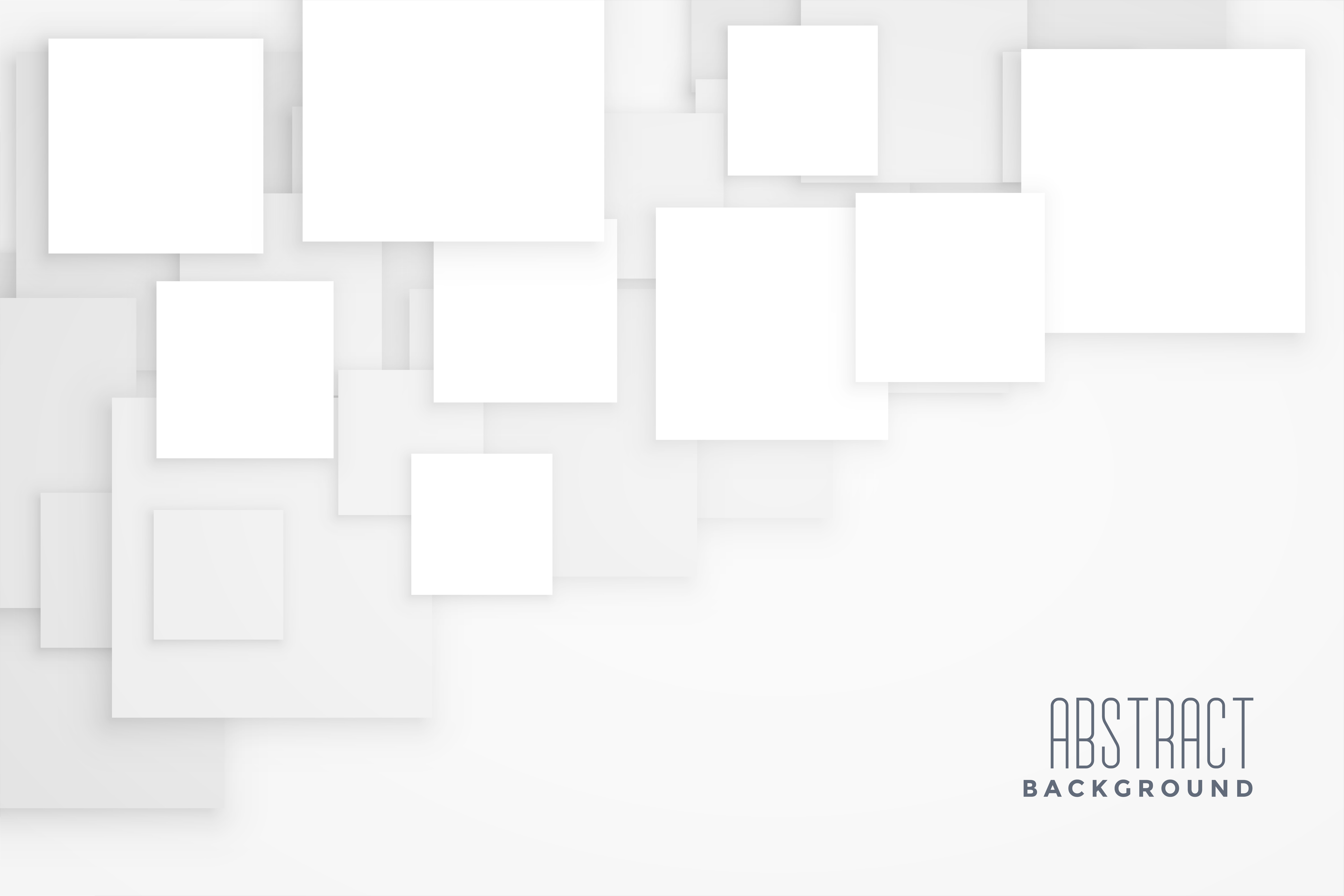abstract white square concept design - Download Free Vector Art, Stock ...