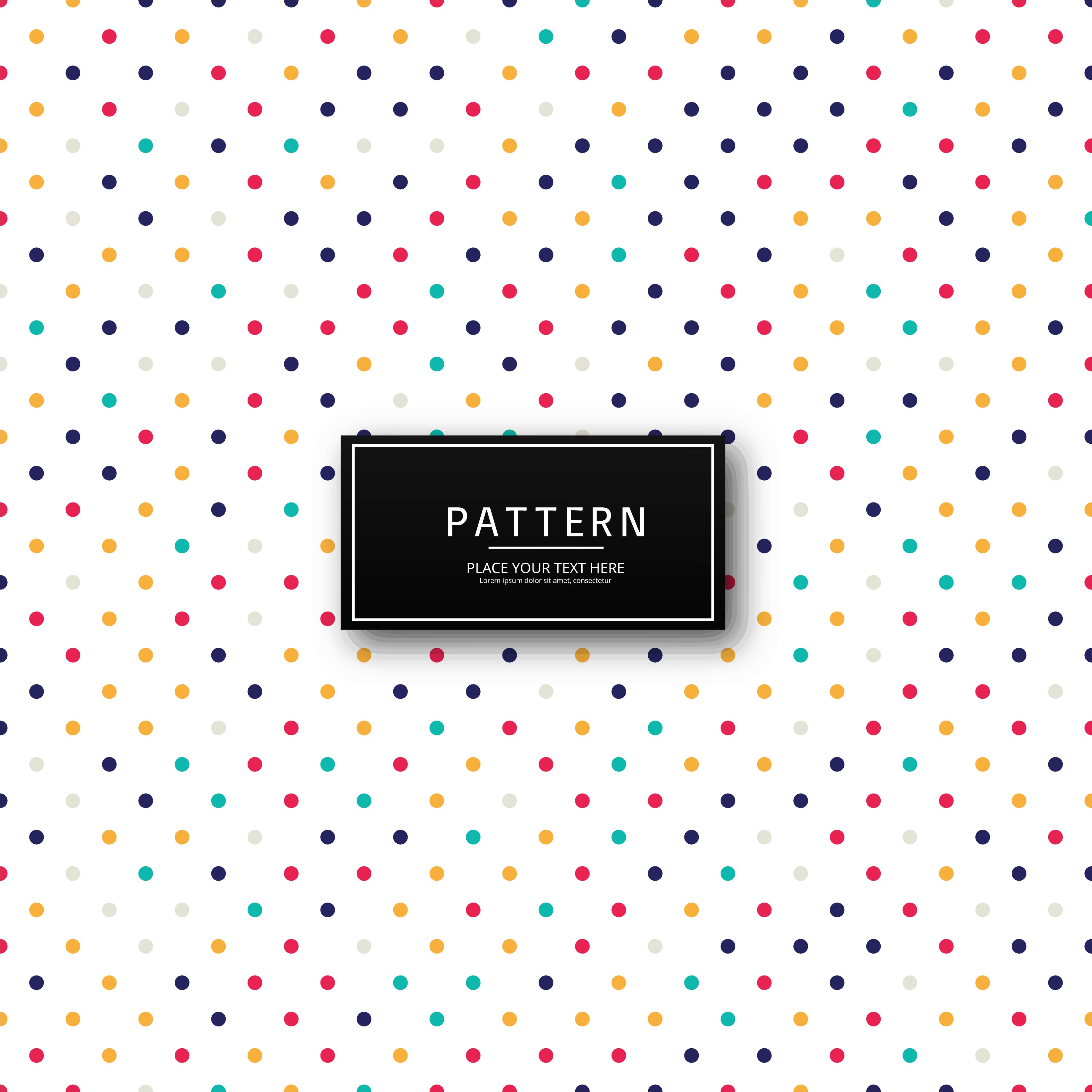 Abstract Colorful Dotted Pattern Background 246694 Vector Art At Vecteezy
