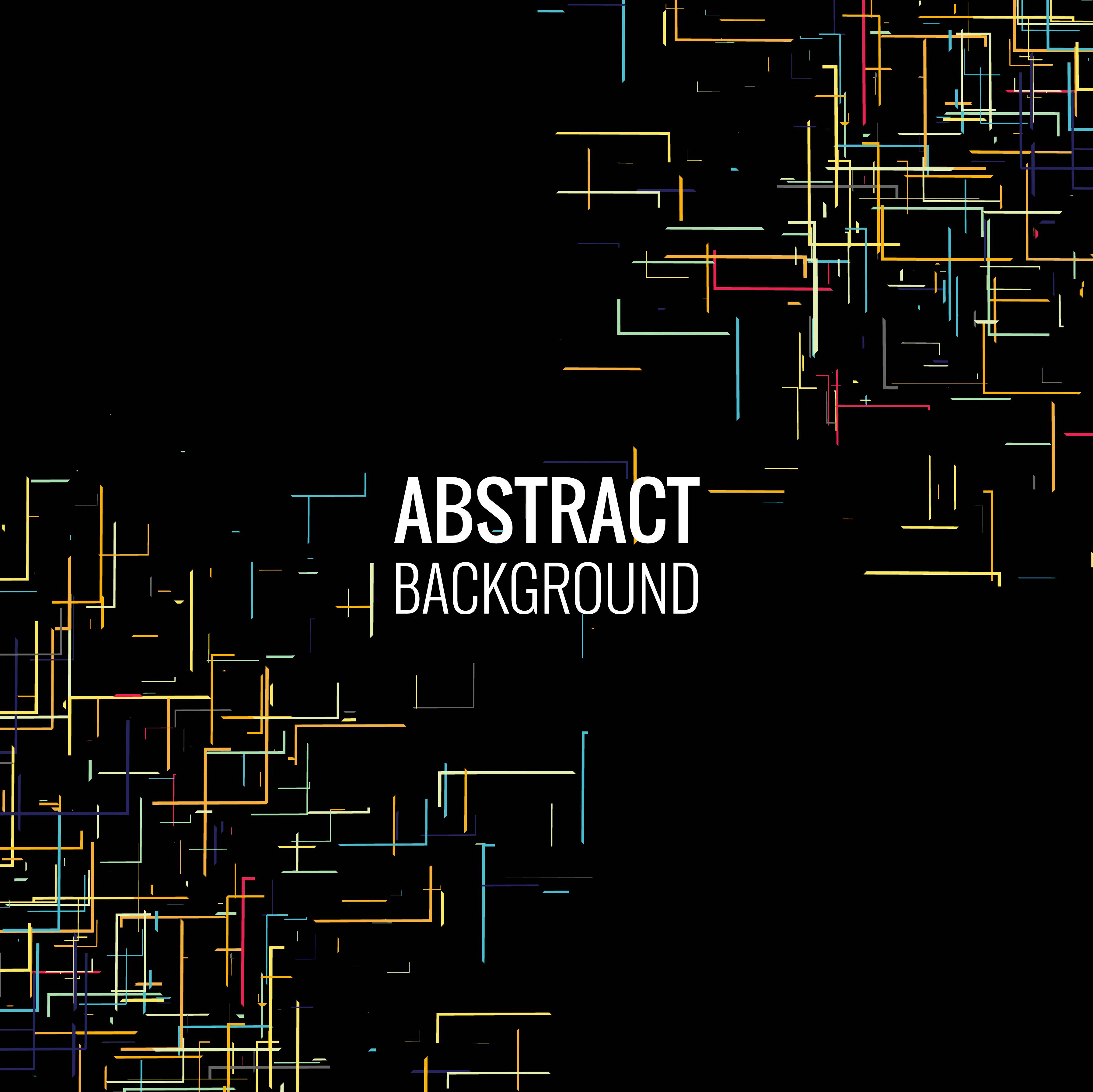 Abstract Colorful Geometric Lines Background Vector 246838 Vector Art