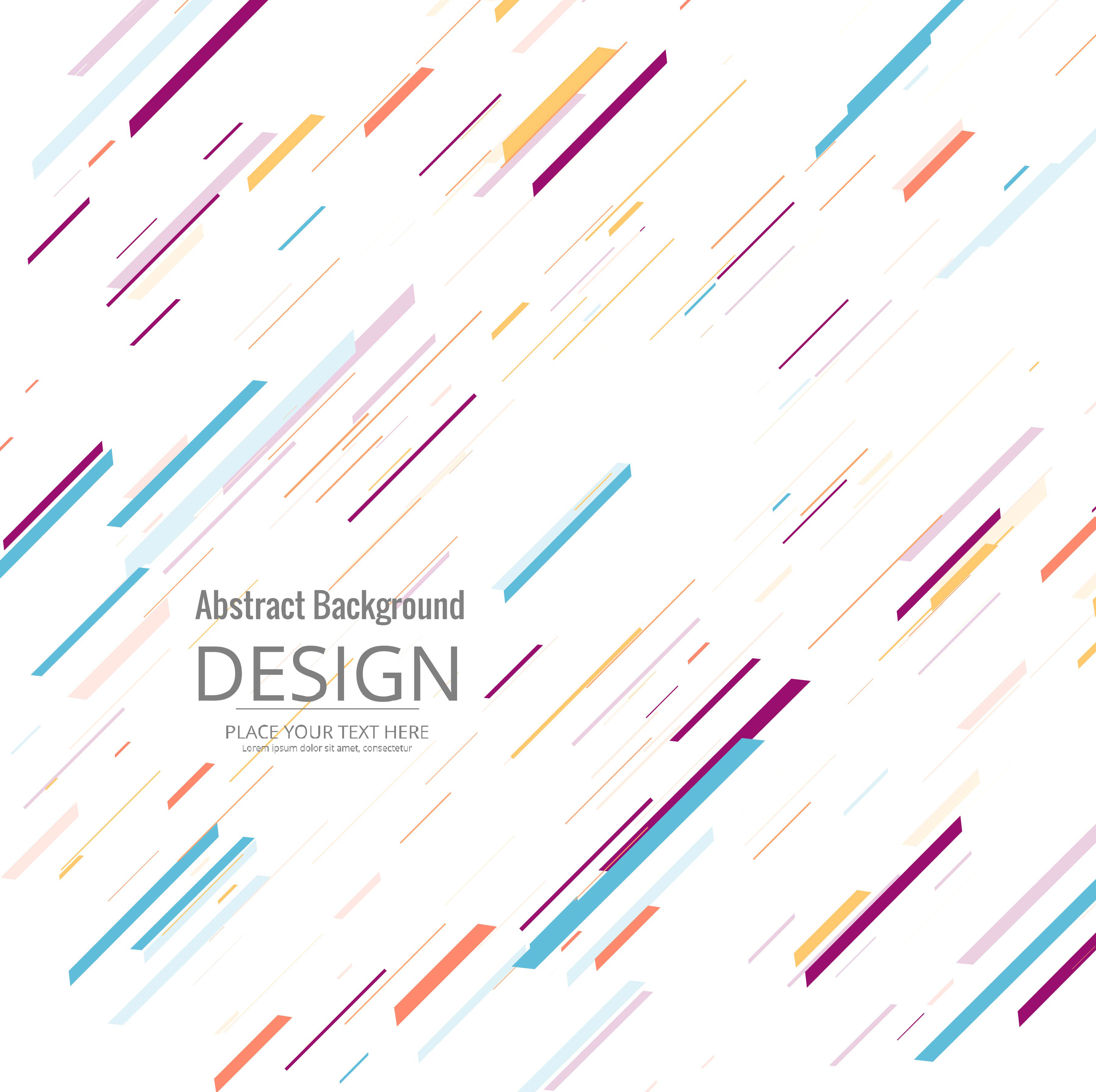 Abstract colorful lines background 247126 Vector Art at Vecteezy