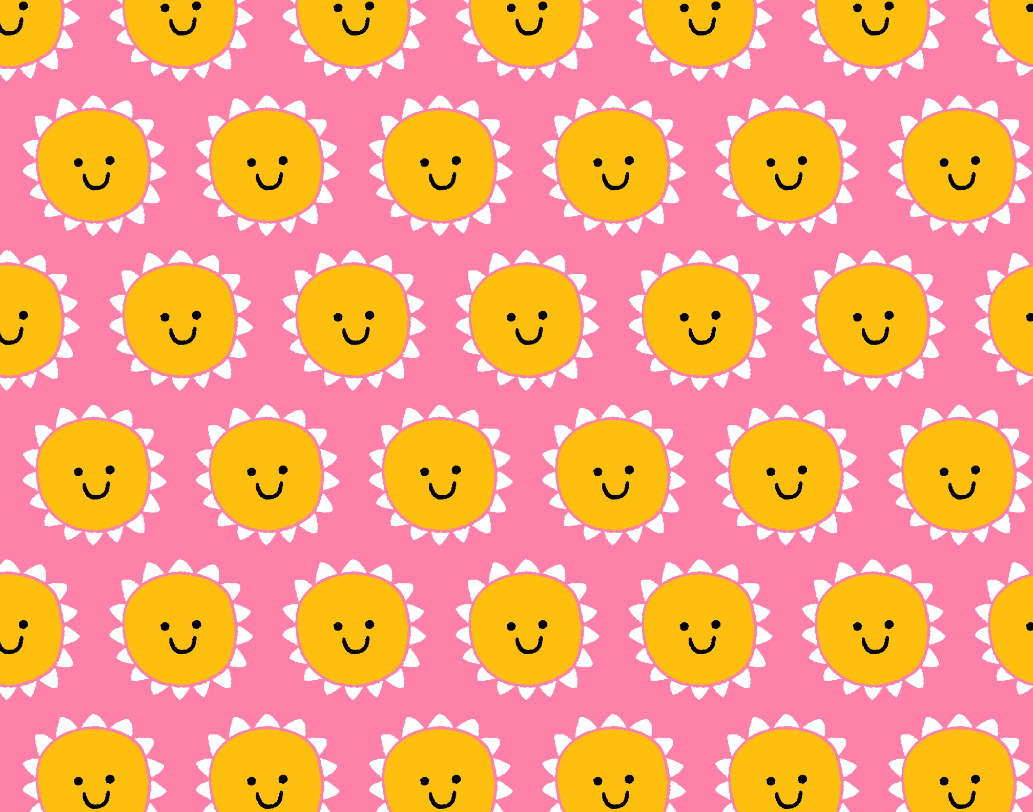 smile sunshine seamless pattern 248350 Vector Art at Vecteezy