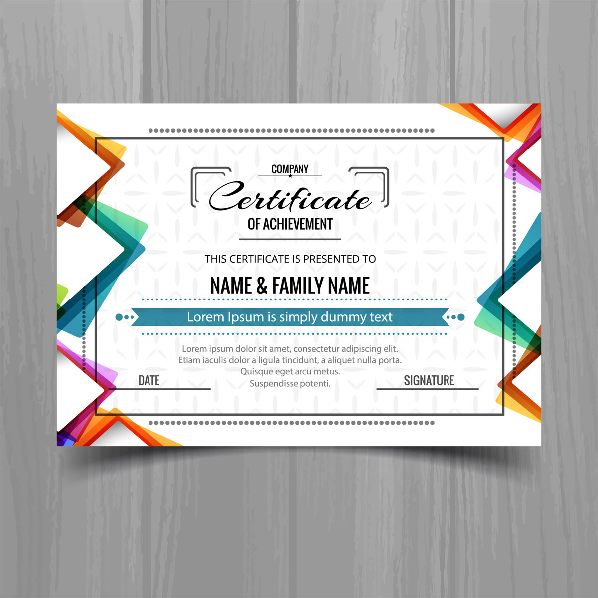 Beautiful certificate template design 250068 Vector Art at Vecteezy Beautiful certificate template design 250068 Vector Art at Vecteezy