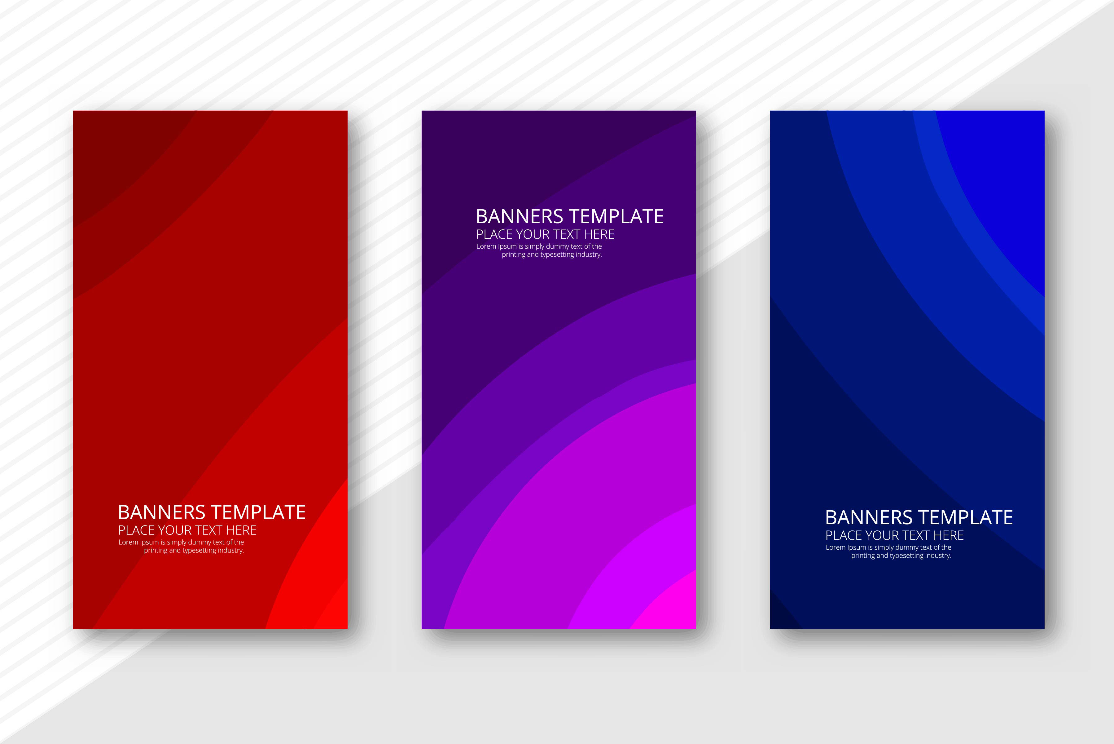 Abstract Colorful Business Banners Set Design 250223 Vector Art At Vecteezy Abstract Colorful Business Banners Set Design 250223 Vector Art At Vecteezy