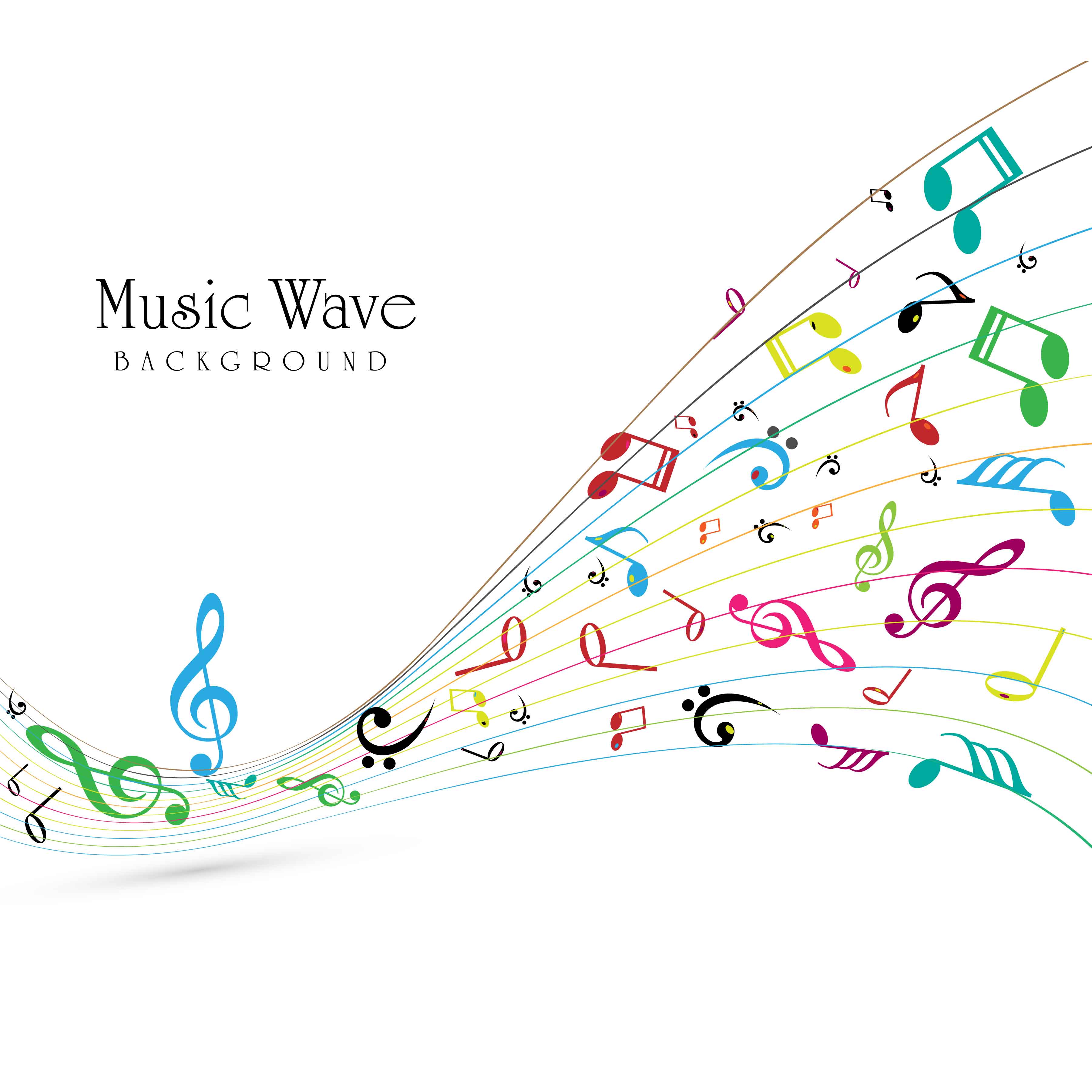 Music Notes Wallpaper Free Vector at Laura Kiek blog
