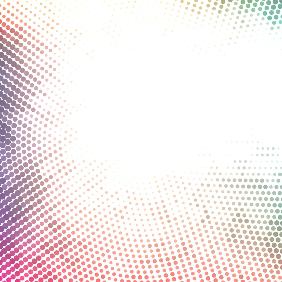 Abstract bright colorful halftone design background 254634 Vector Art ...