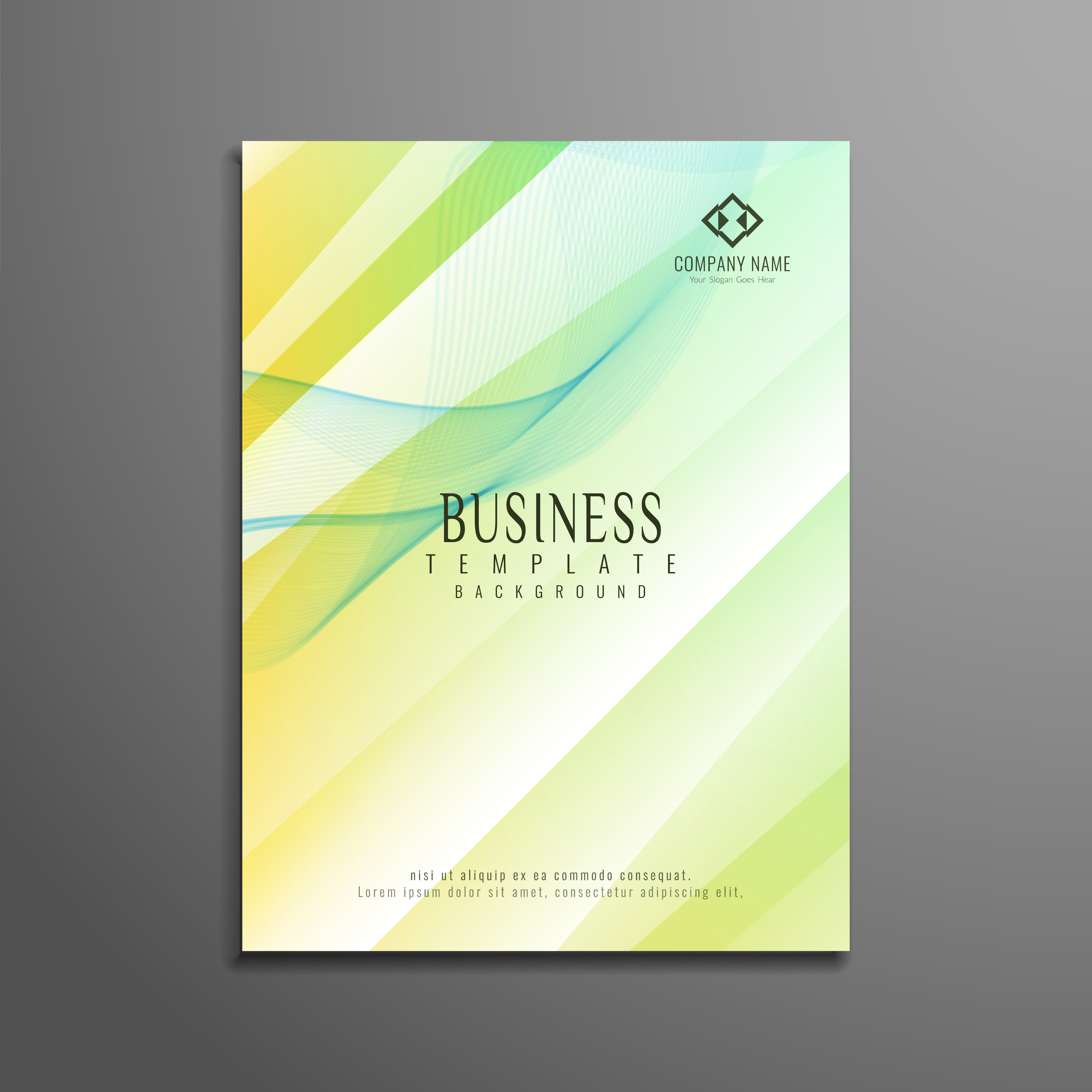 Abstract Colorful Polygon Business Brochure Template 256137 Vector Art At Vecteezy