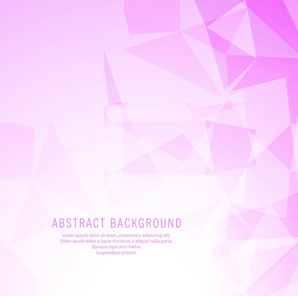 Abstract pink geometric polygon background 257096 Vector Art at Vecteezy