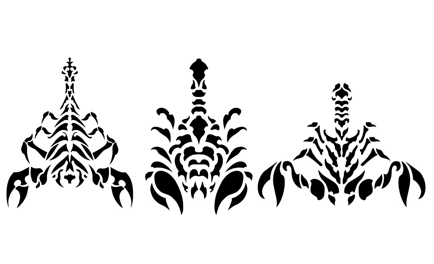 Scorpion Tattoo Vector Pack 257200 Vector Art At Vecteezy