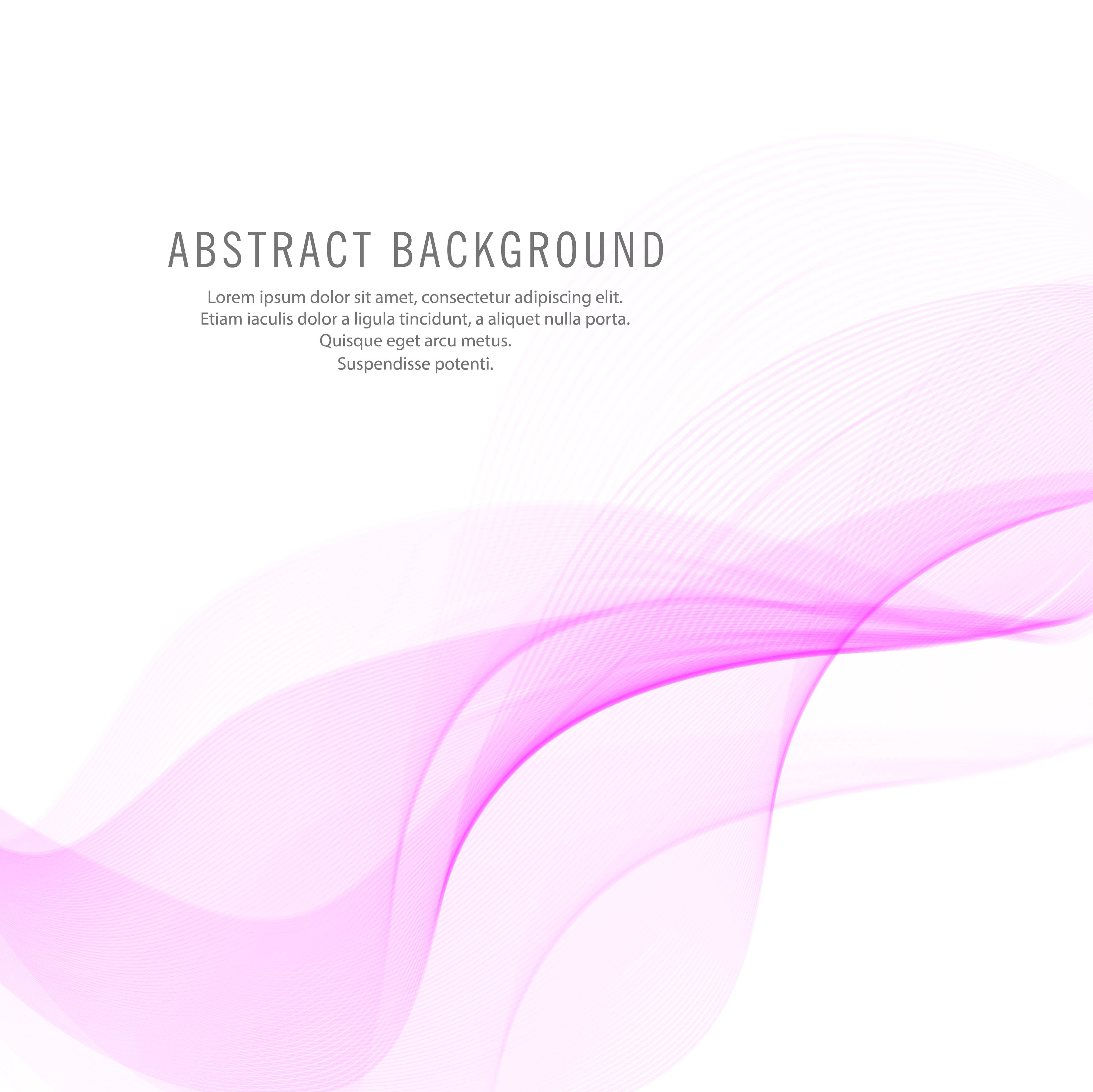 Abstract stylish pink wave background 257463 Vector Art at Vecteezy