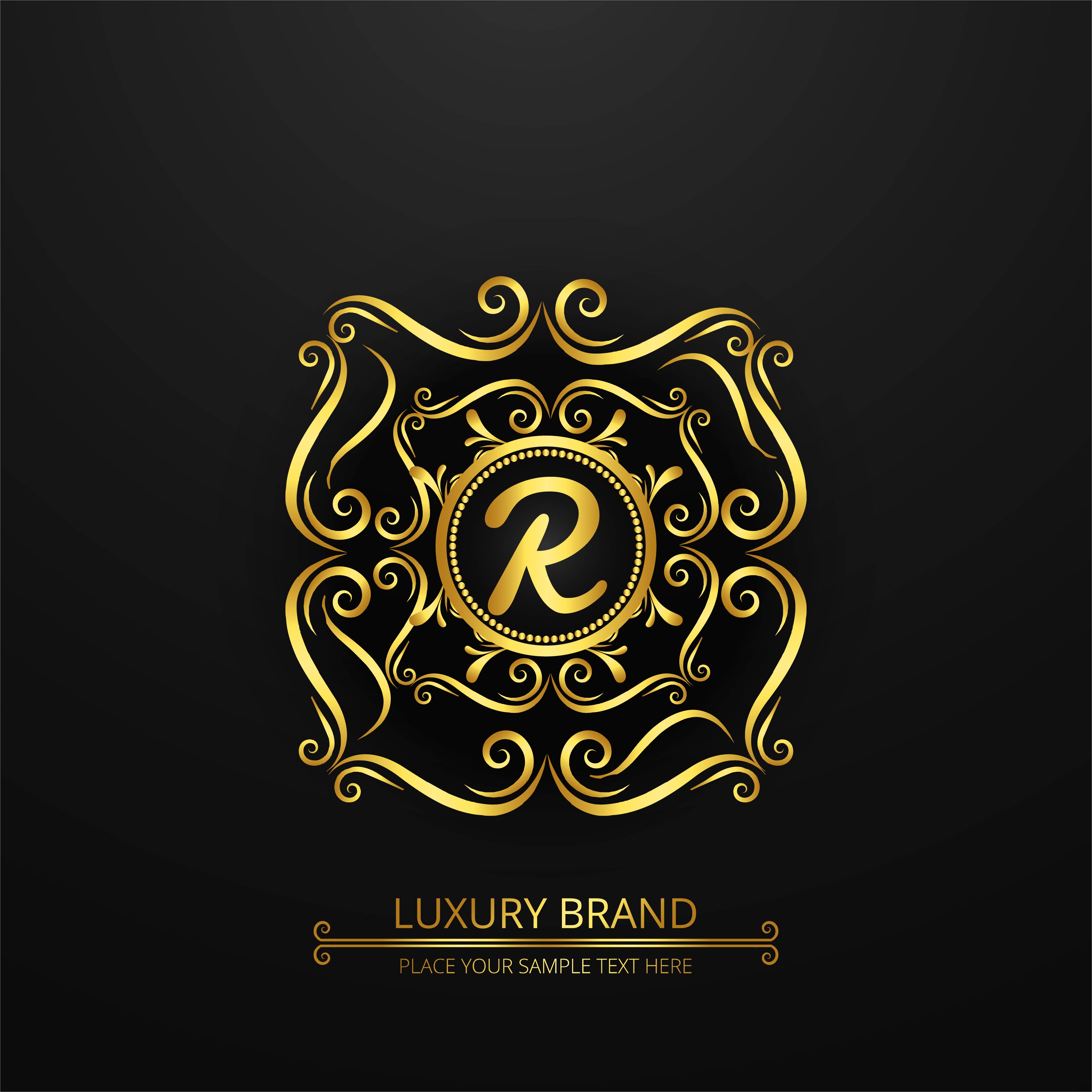 Modern luxury brand logo background 257561 Vector Art at Vecteezy Modern luxury brand logo background 257561 Vector Art at Vecteezy