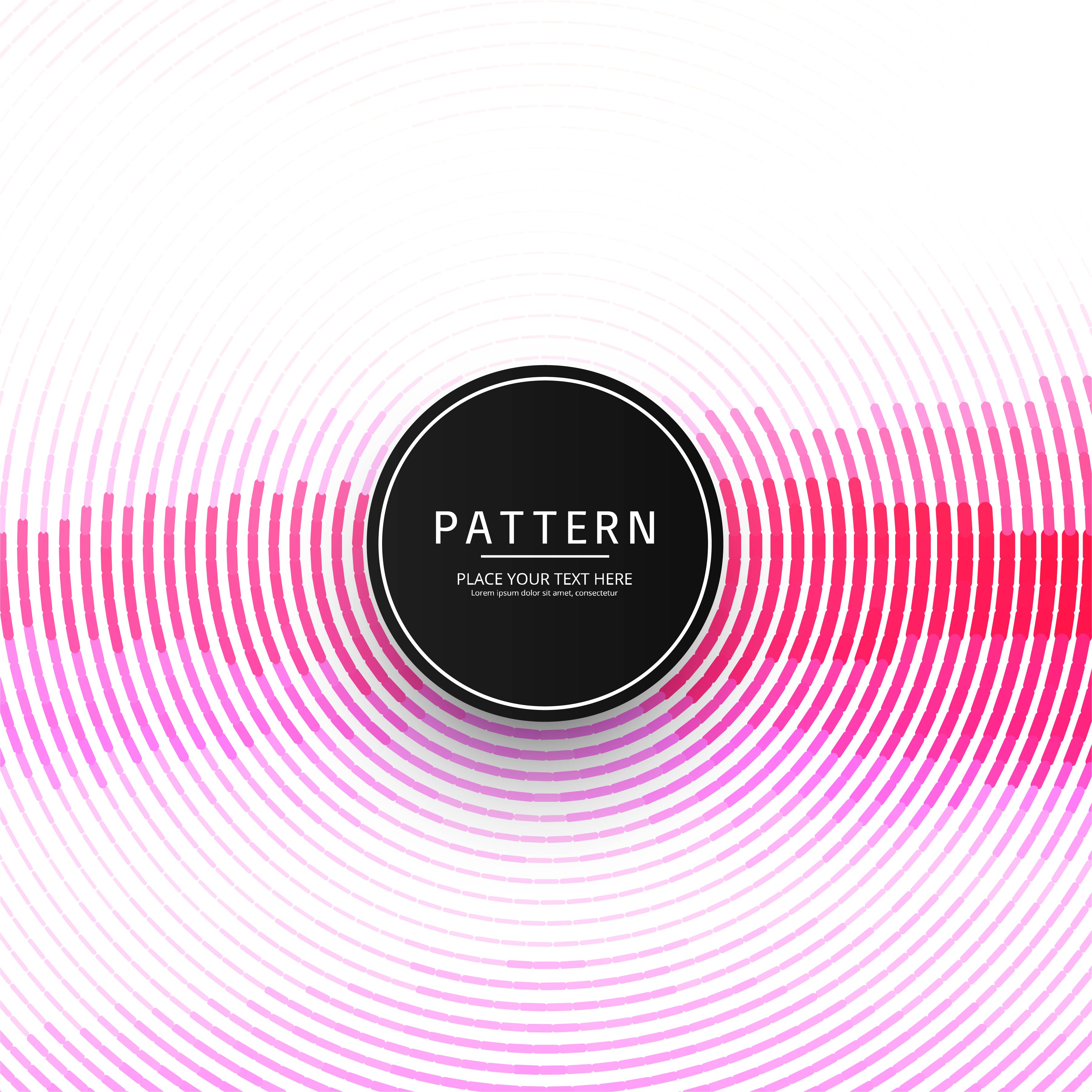 Modern Pink Circular Line Pattern Background 257564 Vector Art At Vecteezy