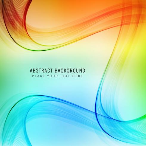 Modern colroful shiny stylish wave background vector 257567 Vector Art ...