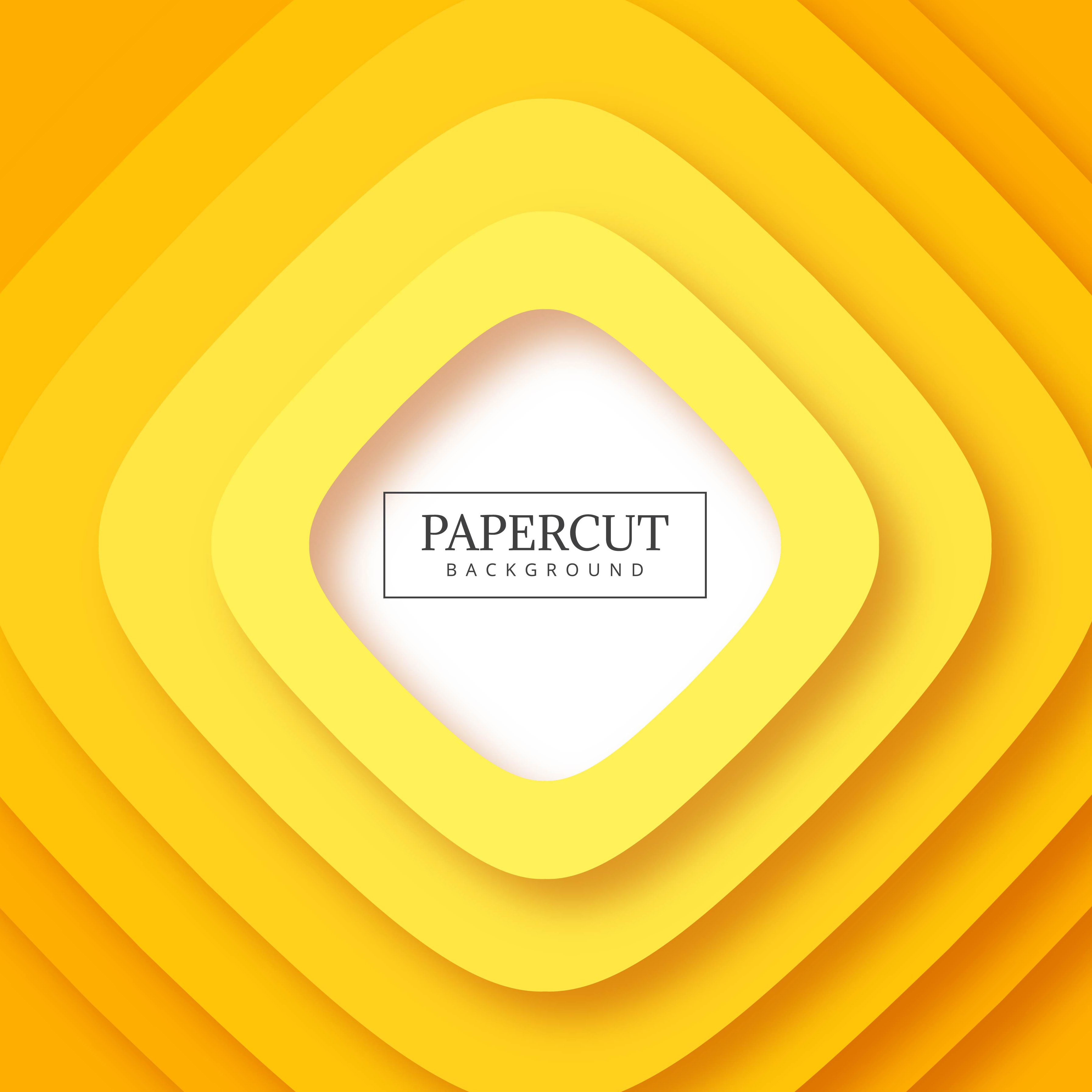 Abstract stripes yellow papercut background vector 258746 Vector Art at ... Abstract stripes yellow papercut background vector 258746 Vector Art at ...