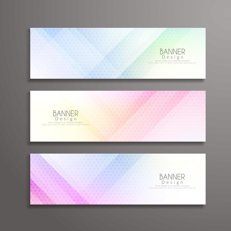 Abstract modern geometric elegant banners design template 261108 Vector Art at Vecteezy