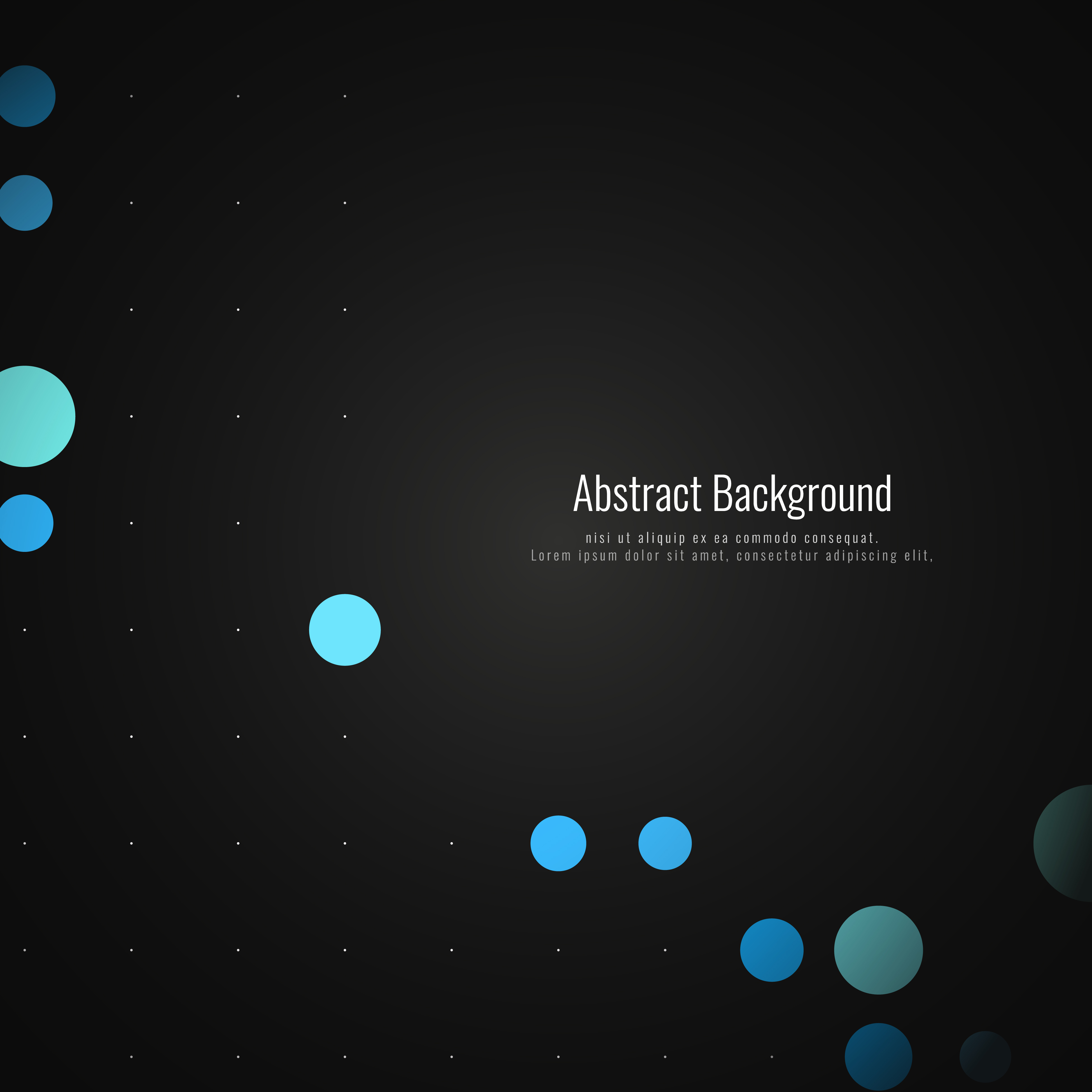 Abstract Colorful Dots Dark Background 261232 Vector Art At Vecteezy