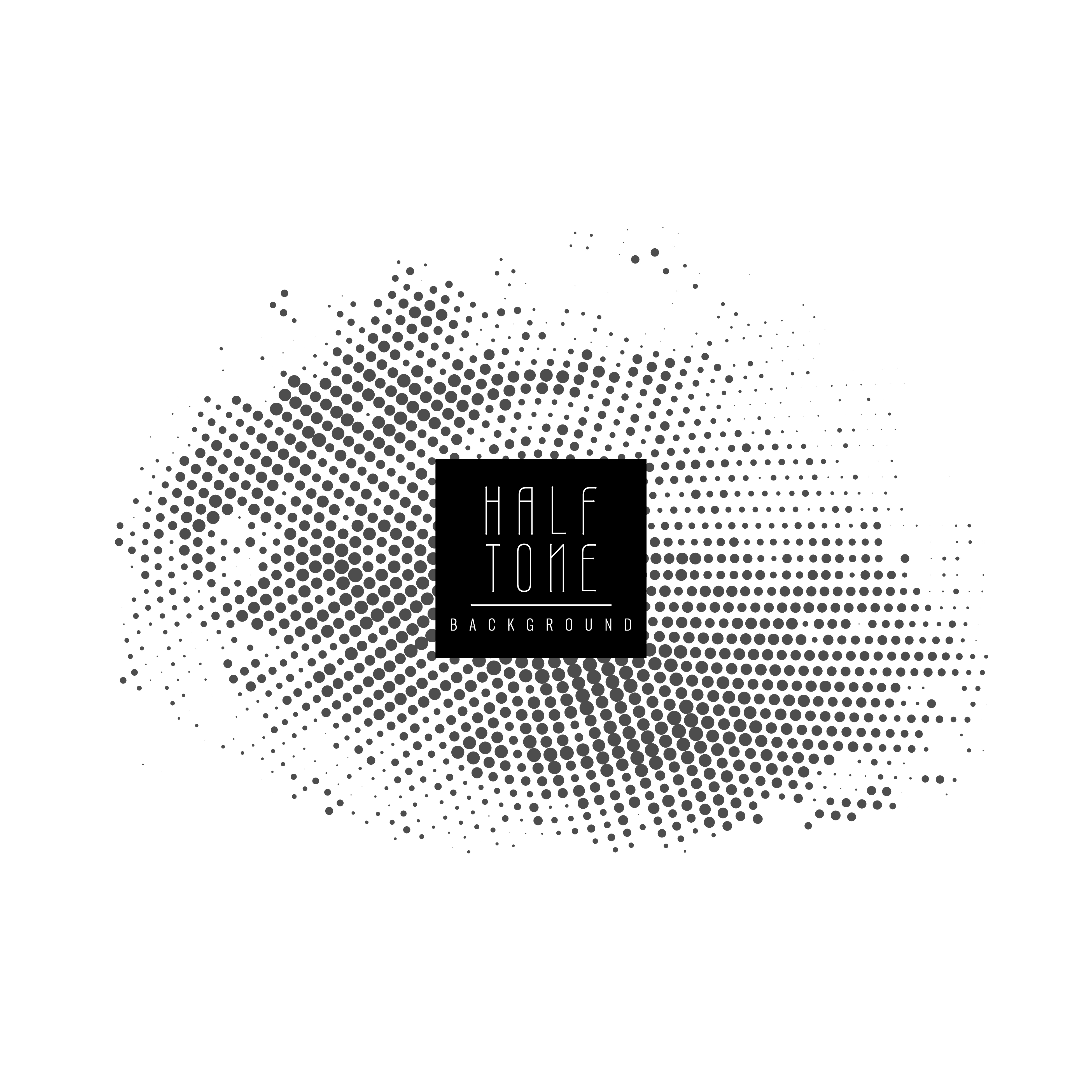 Abstract Halftone Dots Design Background 261609 Vector Art At Vecteezy