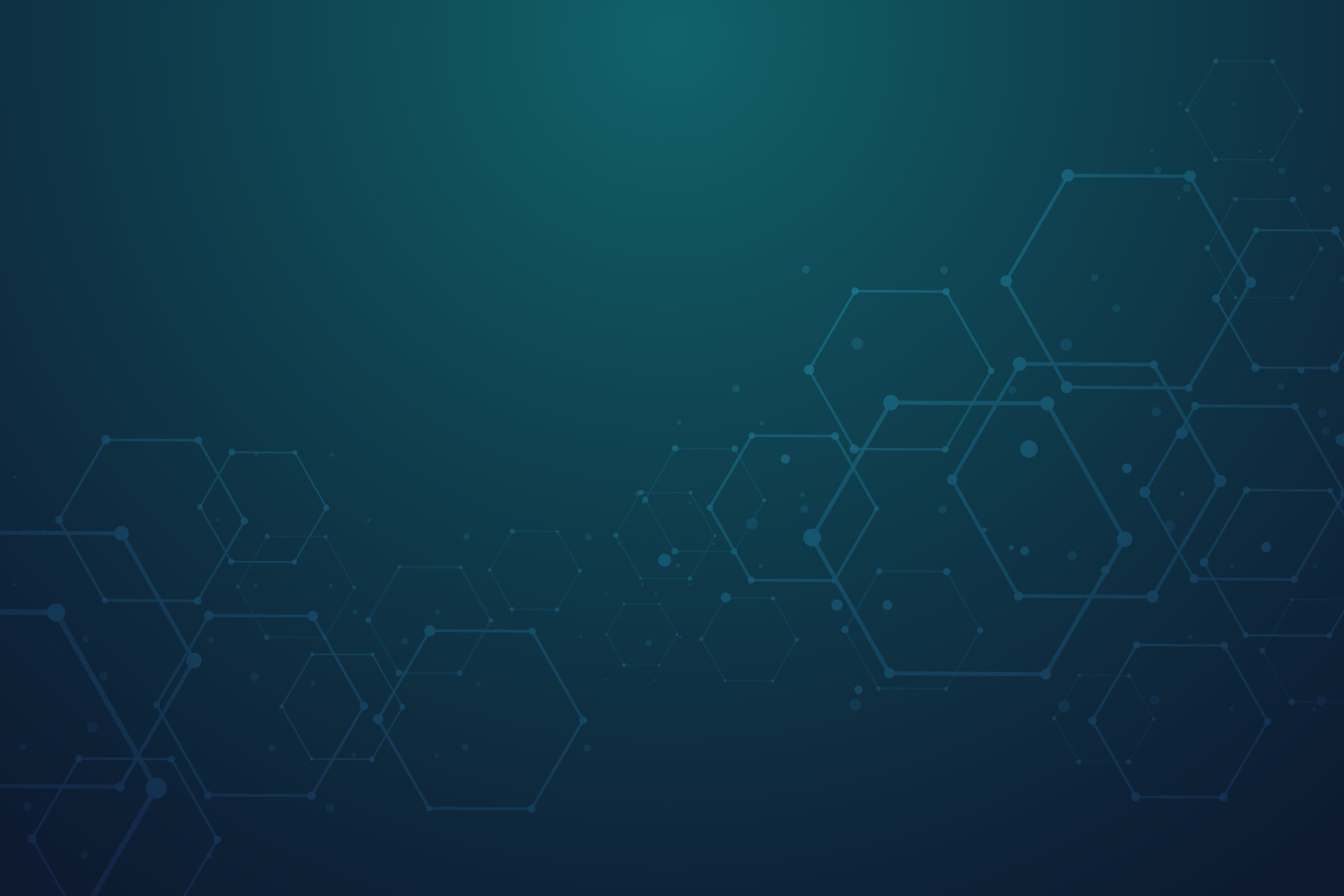Abstract Hexagonal Molecular Structures Background With Copy Spa 262620
