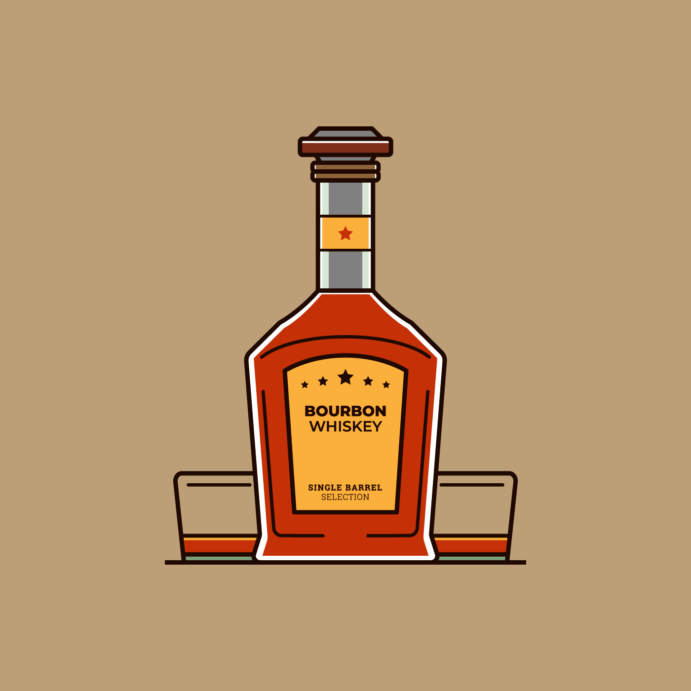 Bourbon vector 263407 Vector Art at Vecteezy Bourbon vector 263407 Vector Art at Vecteezy