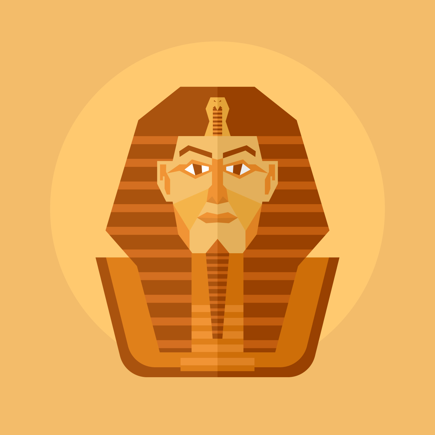 Egyptian Pharaoh Vector Illustration 263466 Vector Art at Vecteezy Egyptian Pharaoh Vector Illustration 263466 Vector Art at Vecteezy
