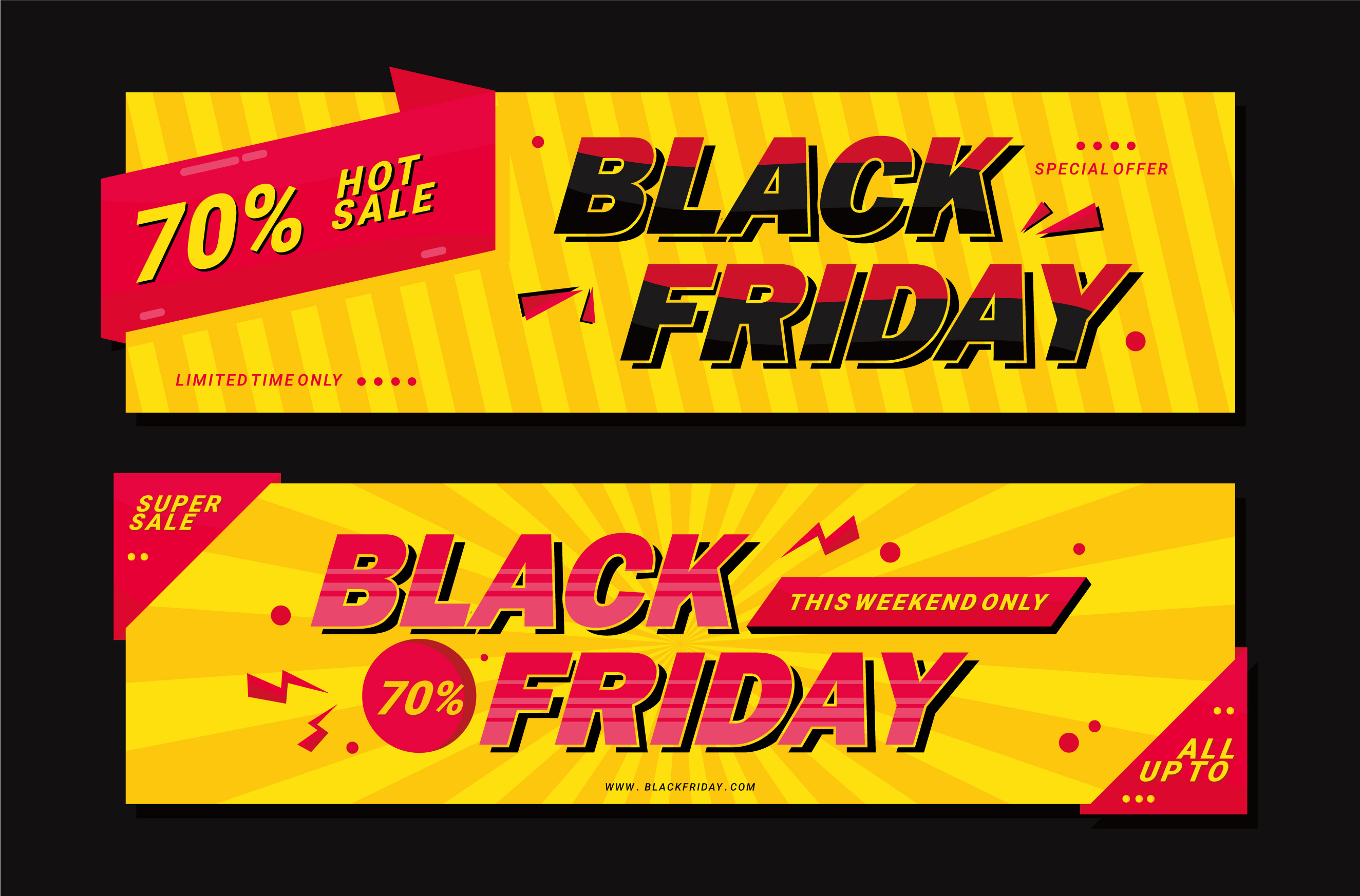 Black Friday Banner vector 266292 Vector Art at Vecteezy Black Friday Banner vector 266292 Vector Art at Vecteezy