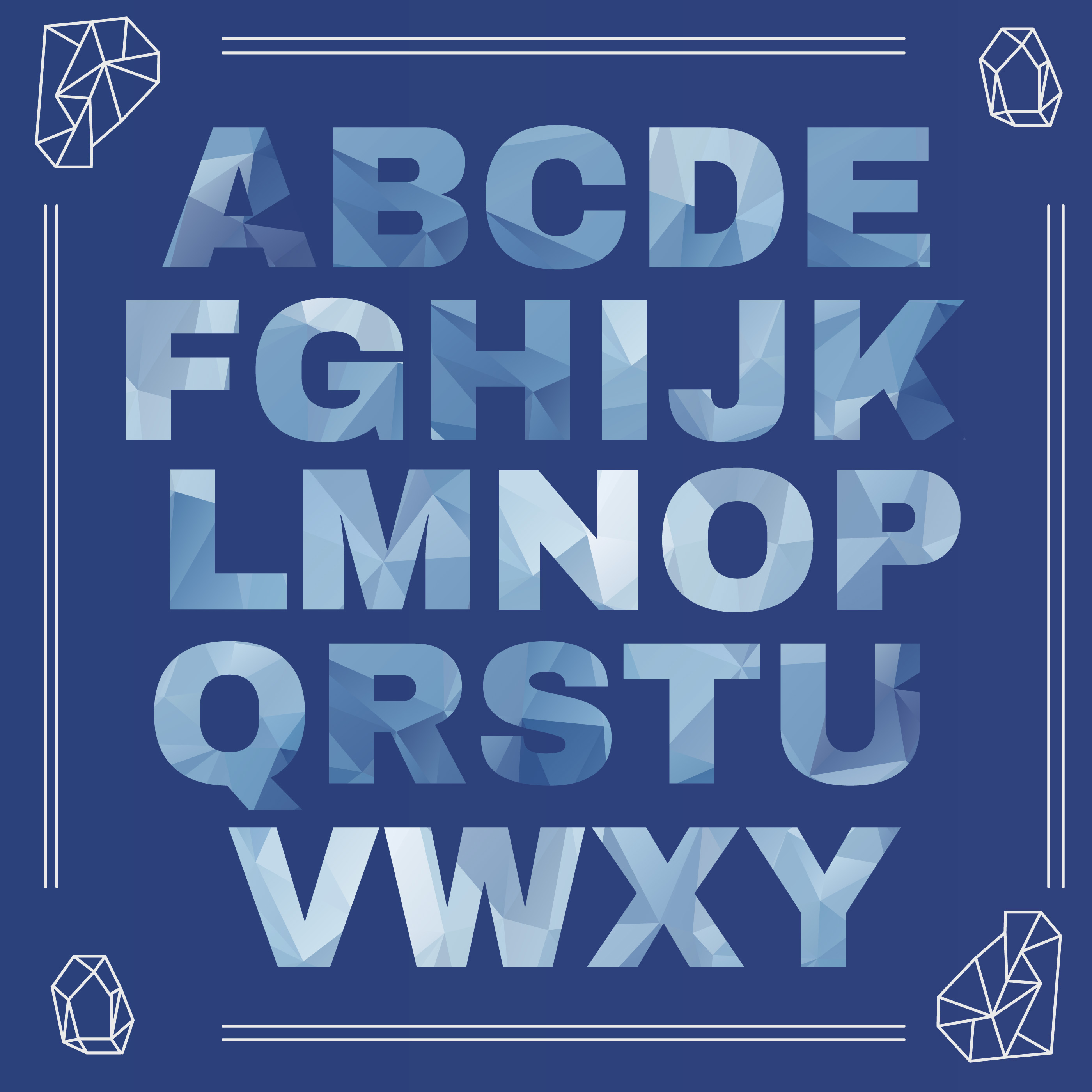 Icy Alphabet 268671 Vector Art at Vecteezy Icy Alphabet 268671 Vector Art at Vecteezy