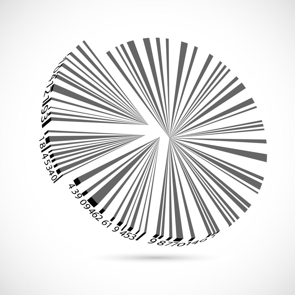 Bar Code Pie Chart 269912 Vector Art at Vecteezy