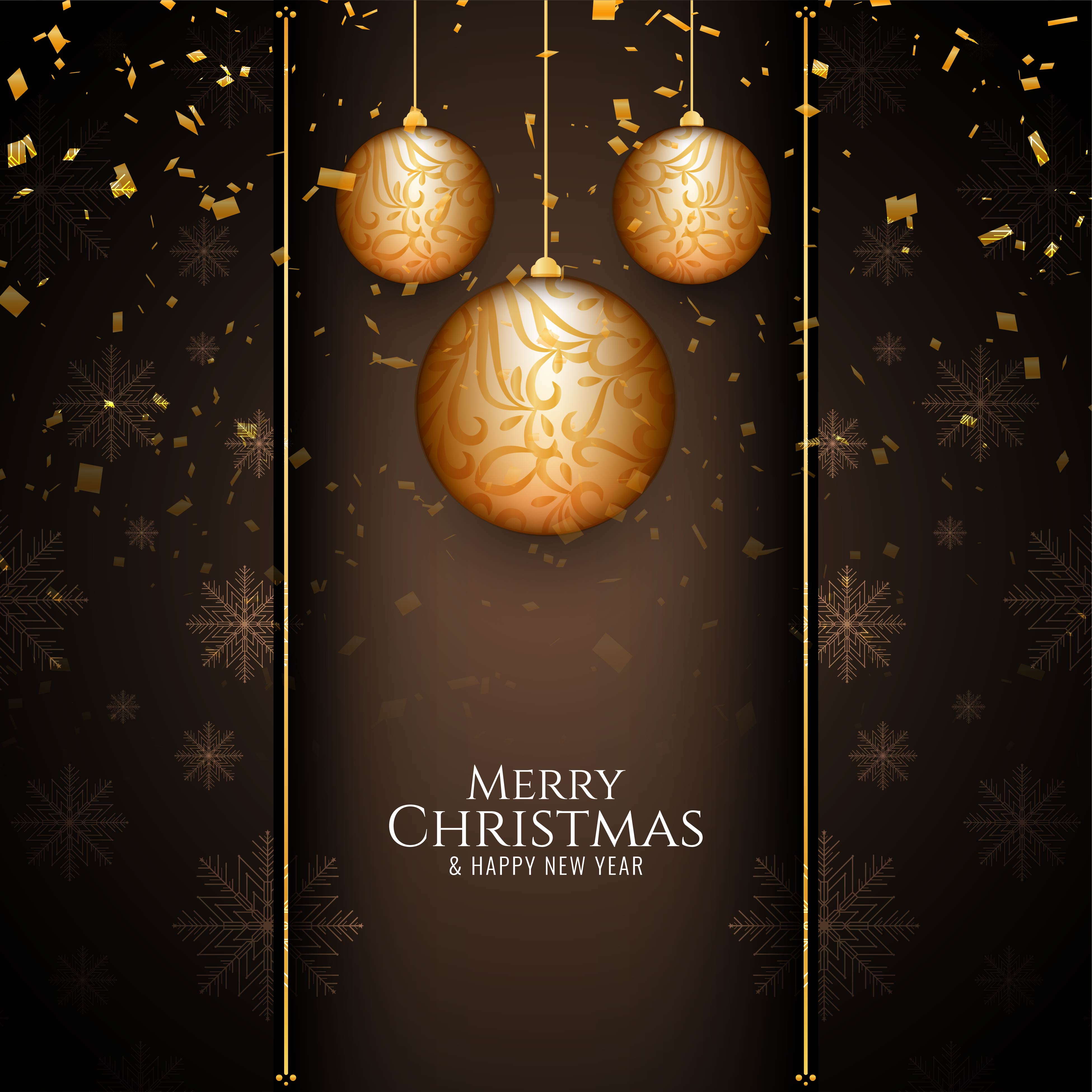 Abstract Merry Christmas Stylish Background 270842 Vector Art At Vecteezy