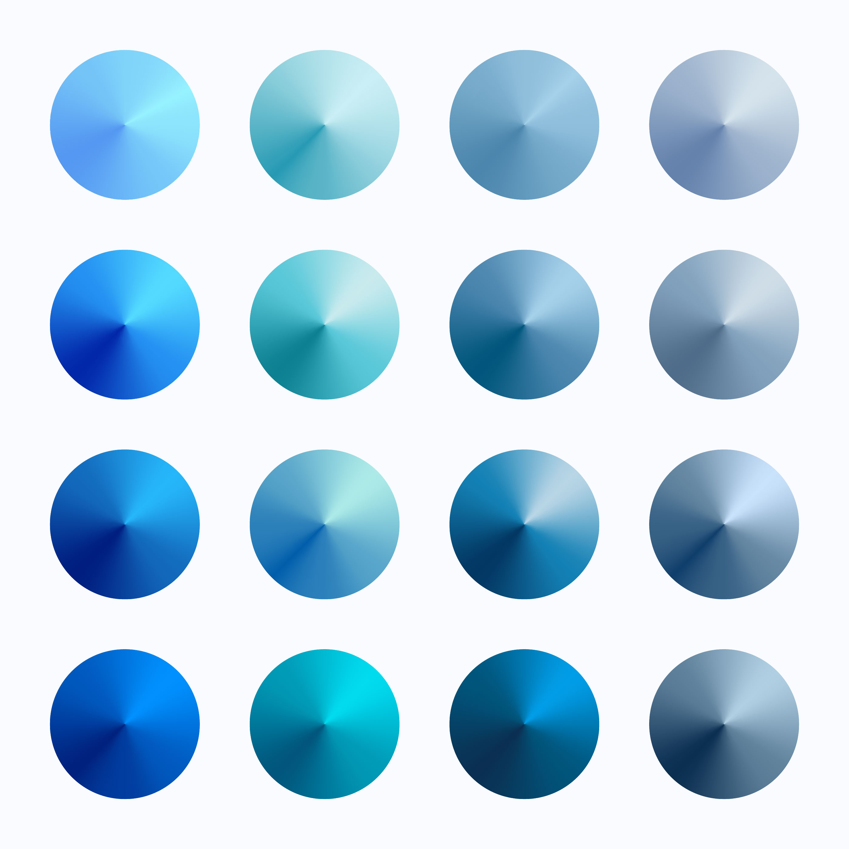 Icy Conical Vector Gradient Swatches 272666 Vector Art at Vecteezy Icy Conical Vector Gradient Swatches 272666 Vector Art at Vecteezy