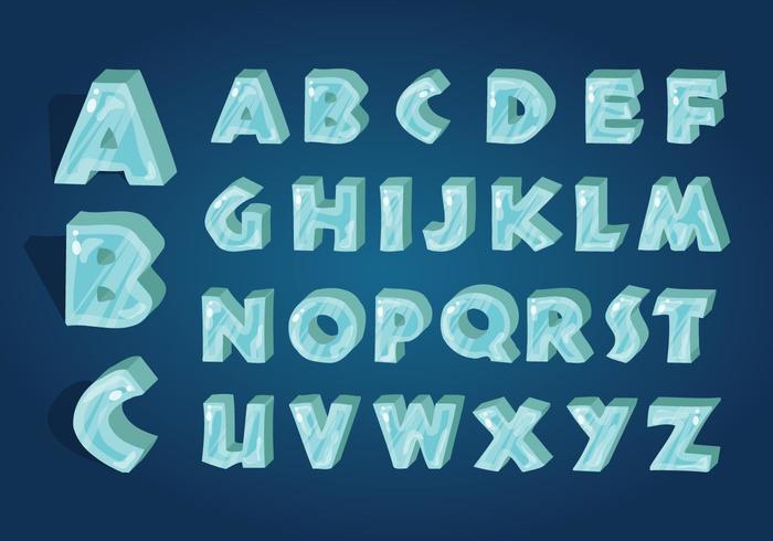 Icy Alphabet Vector 273365 Vector Art at Vecteezy Icy Alphabet Vector 273365 Vector Art at Vecteezy