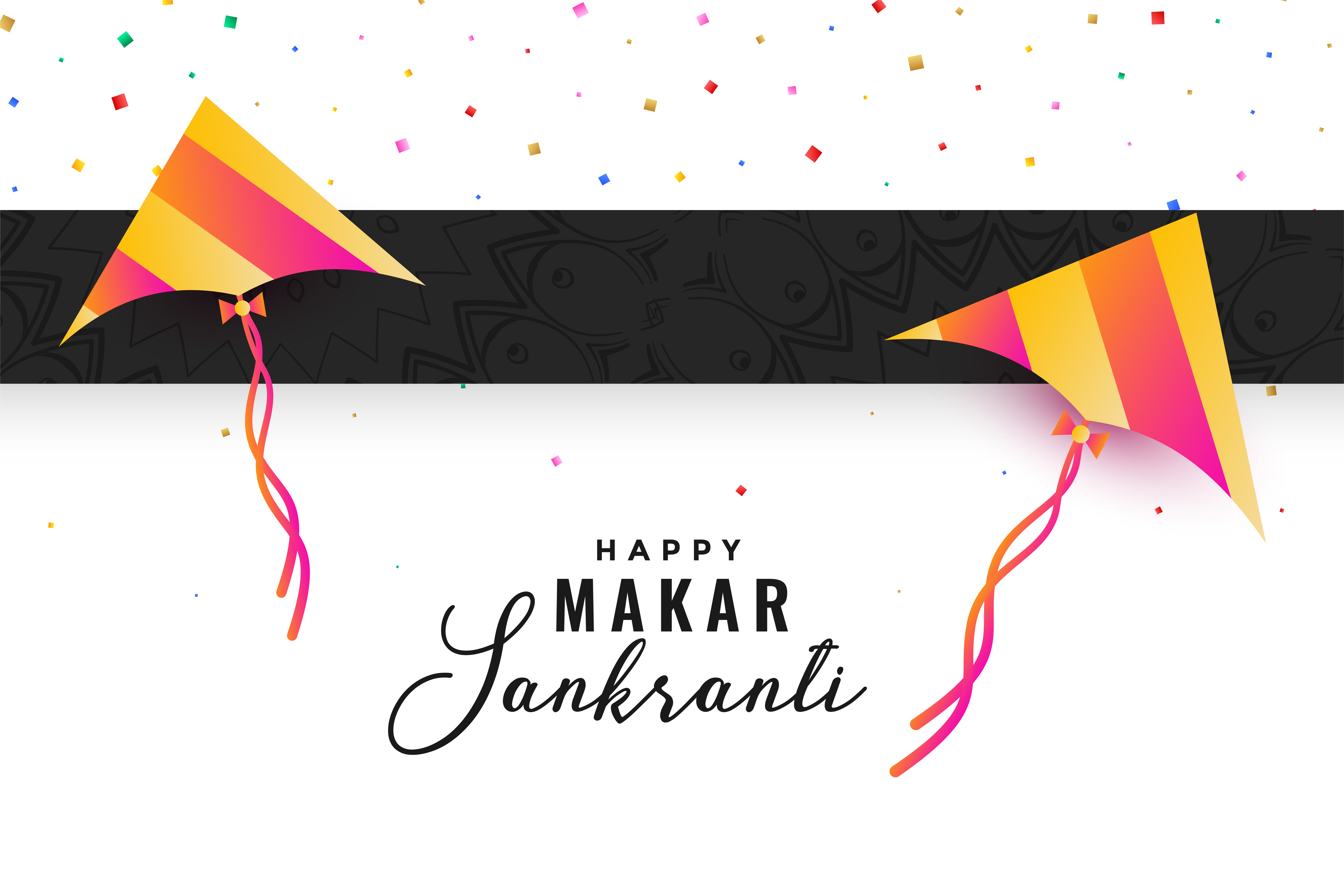 makar sankranti celebration background with flying kites - Download ... makar sankranti celebration background with flying kites - Download ...
