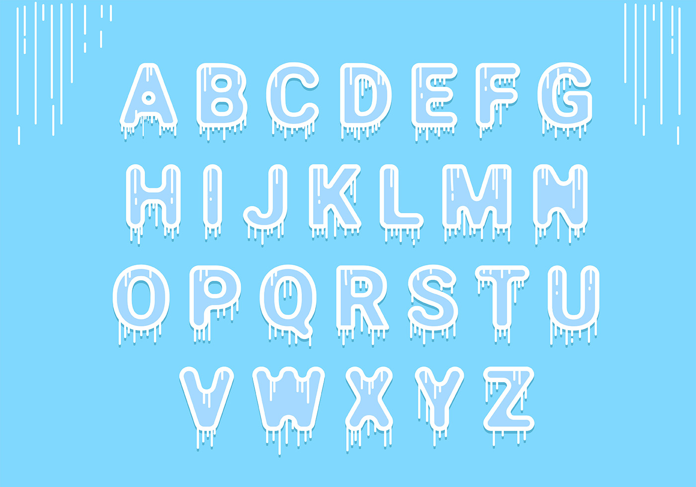 Icy Alphabet 274224 Vector Art at Vecteezy Icy Alphabet 274224 Vector Art at Vecteezy