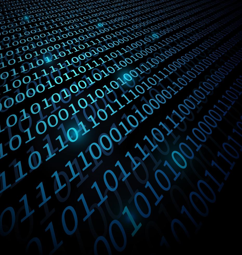 Binary Data background 274451 Vector Art at Vecteezy