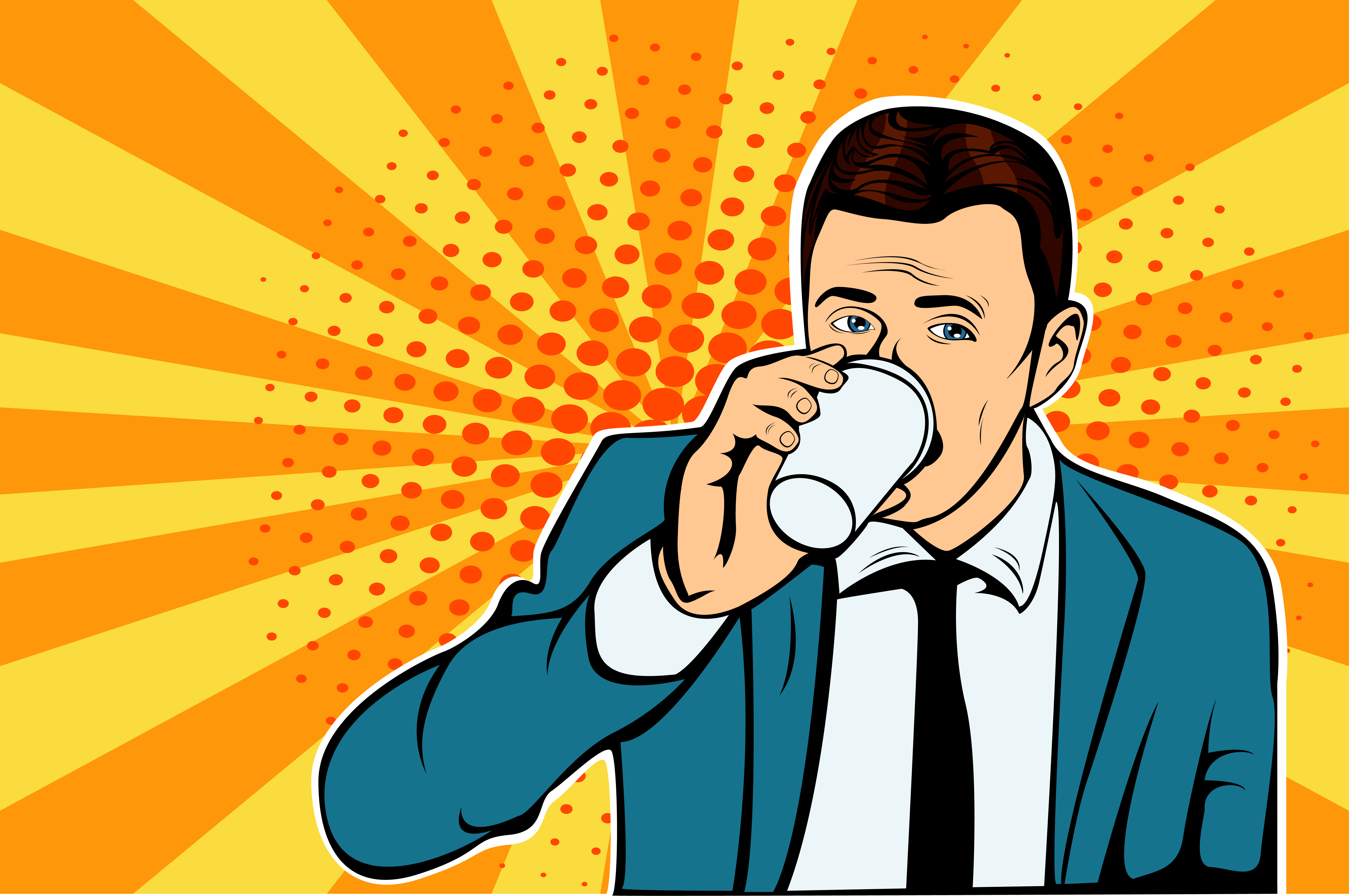 Businessman drinking Cup of coffee looking sideways 274667 Vector Art ... Businessman drinking Cup of coffee looking sideways 274667 Vector Art ...