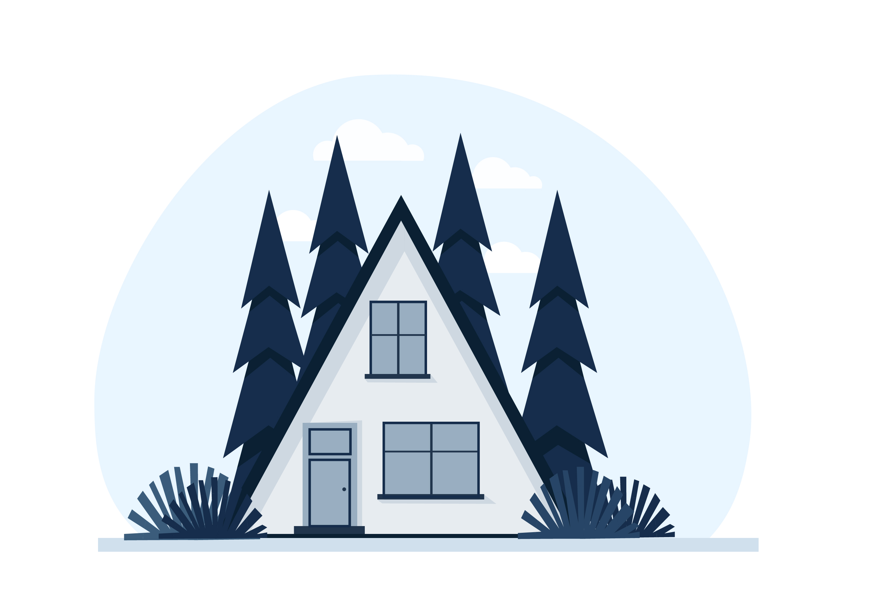 Vector Landscape illustration 275109 Vector Art at Vecteezy