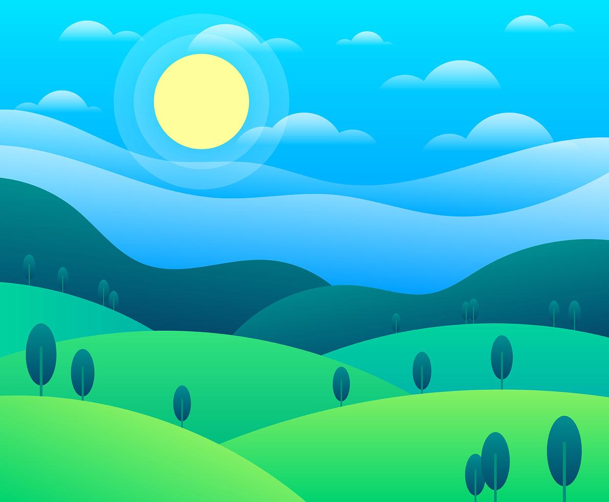 Spring Wallpaper 275651 Vector Art at Vecteezy
