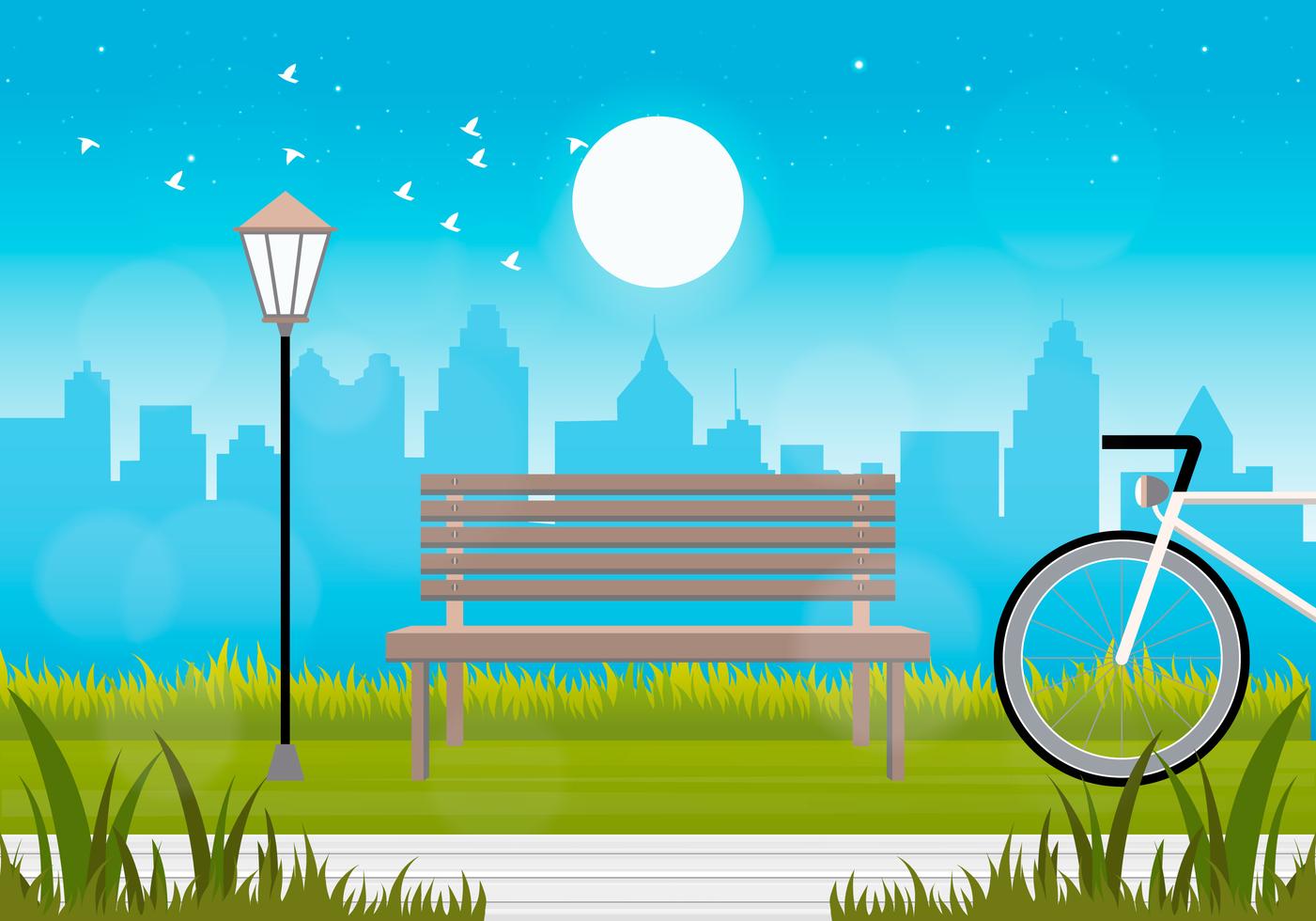 Vector Spring Landscape illustration 275922 Vector Art at Vecteezy