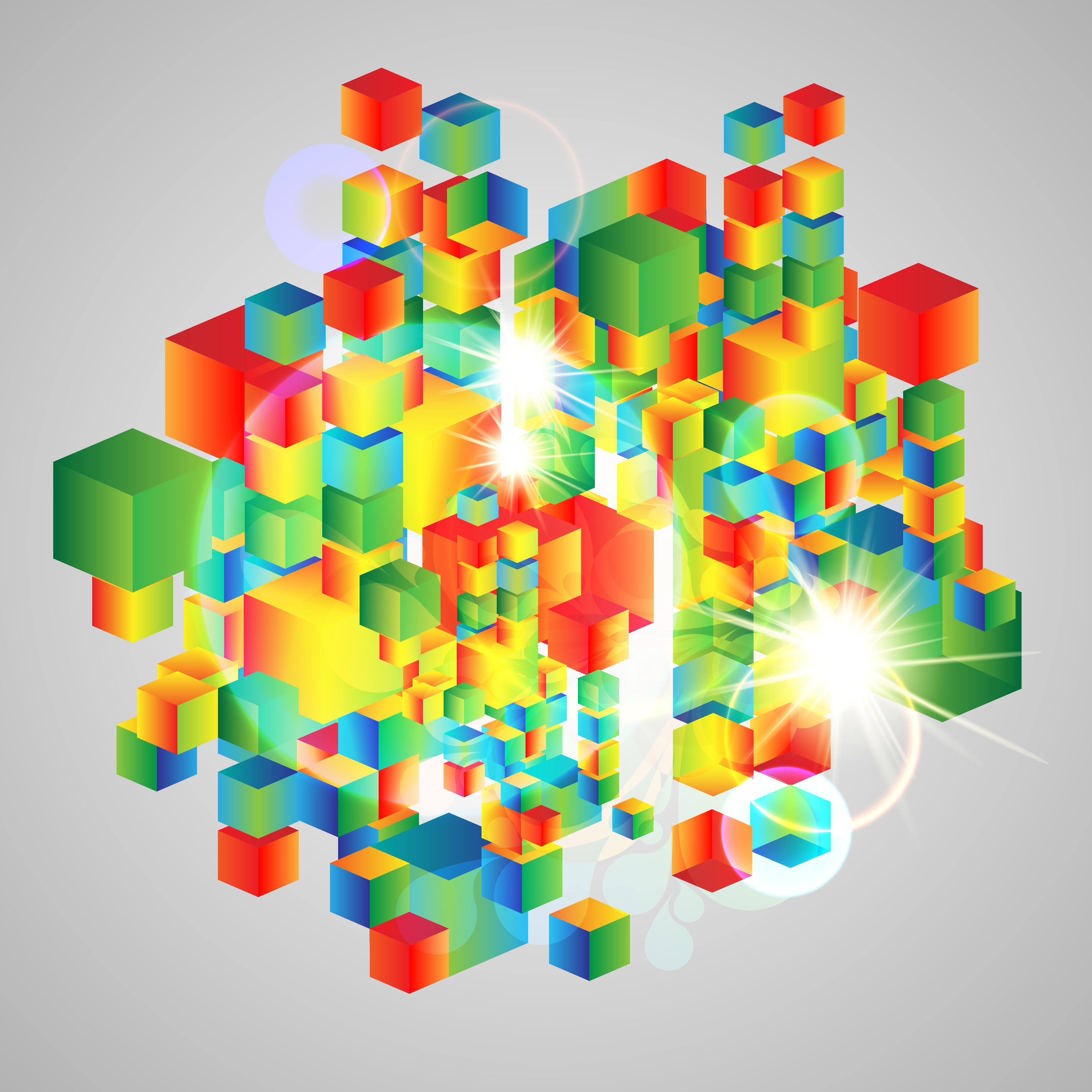 Abstract Cube Background 276850 Vector Art At Vecteezy