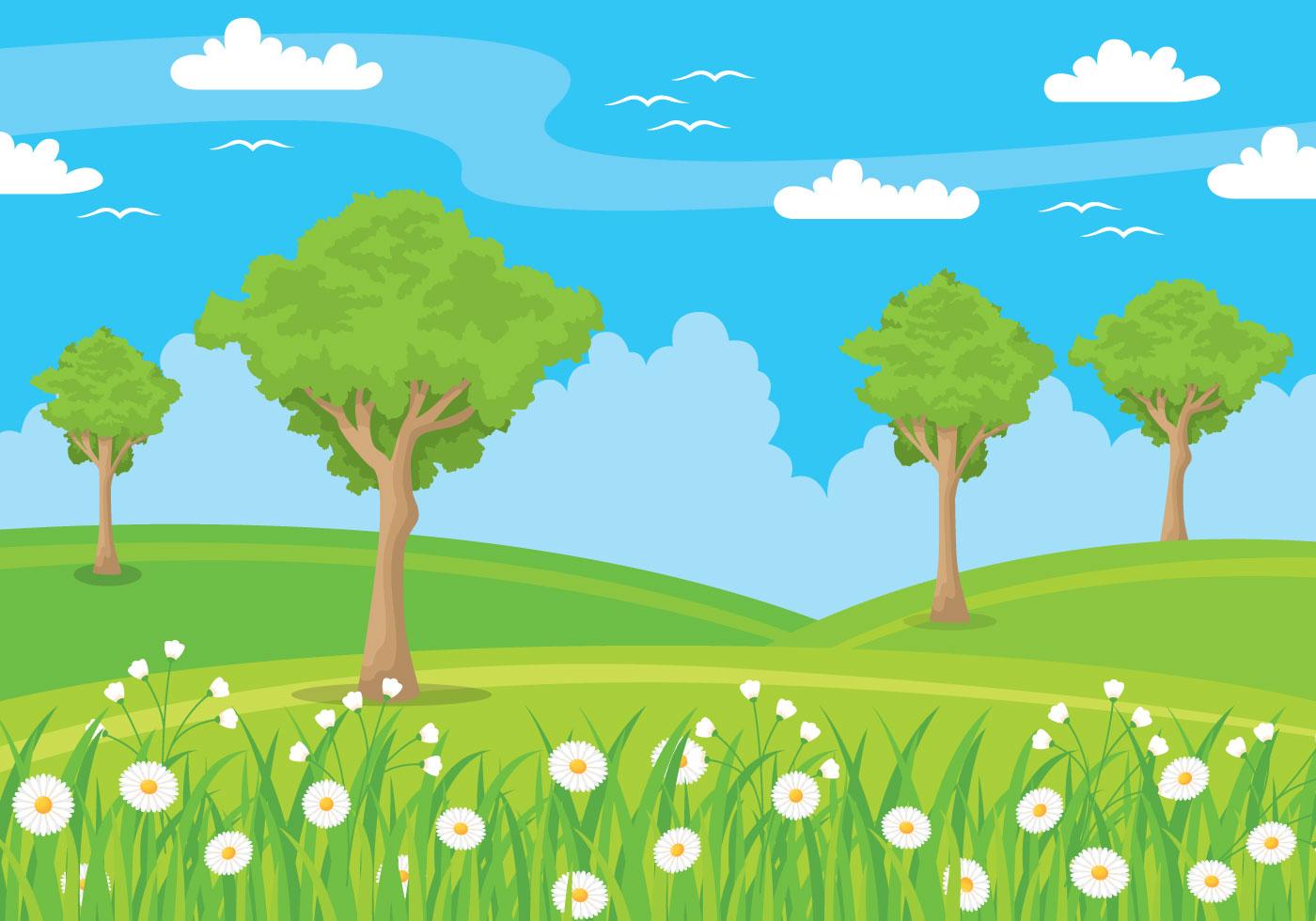 Spring Background 284635 Vector Art at Vecteezy