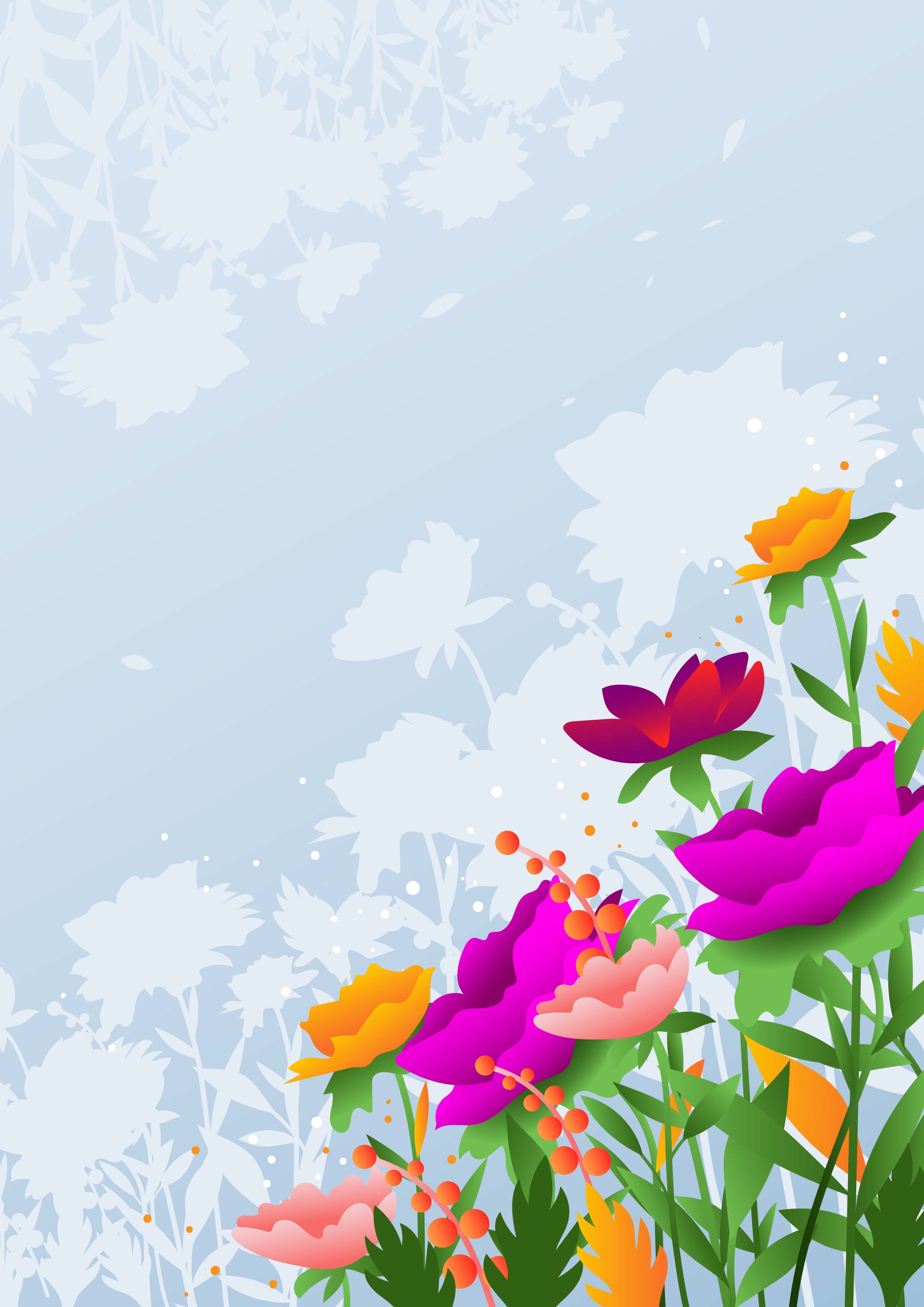 Flower Background 286675 Vector Art at Vecteezy