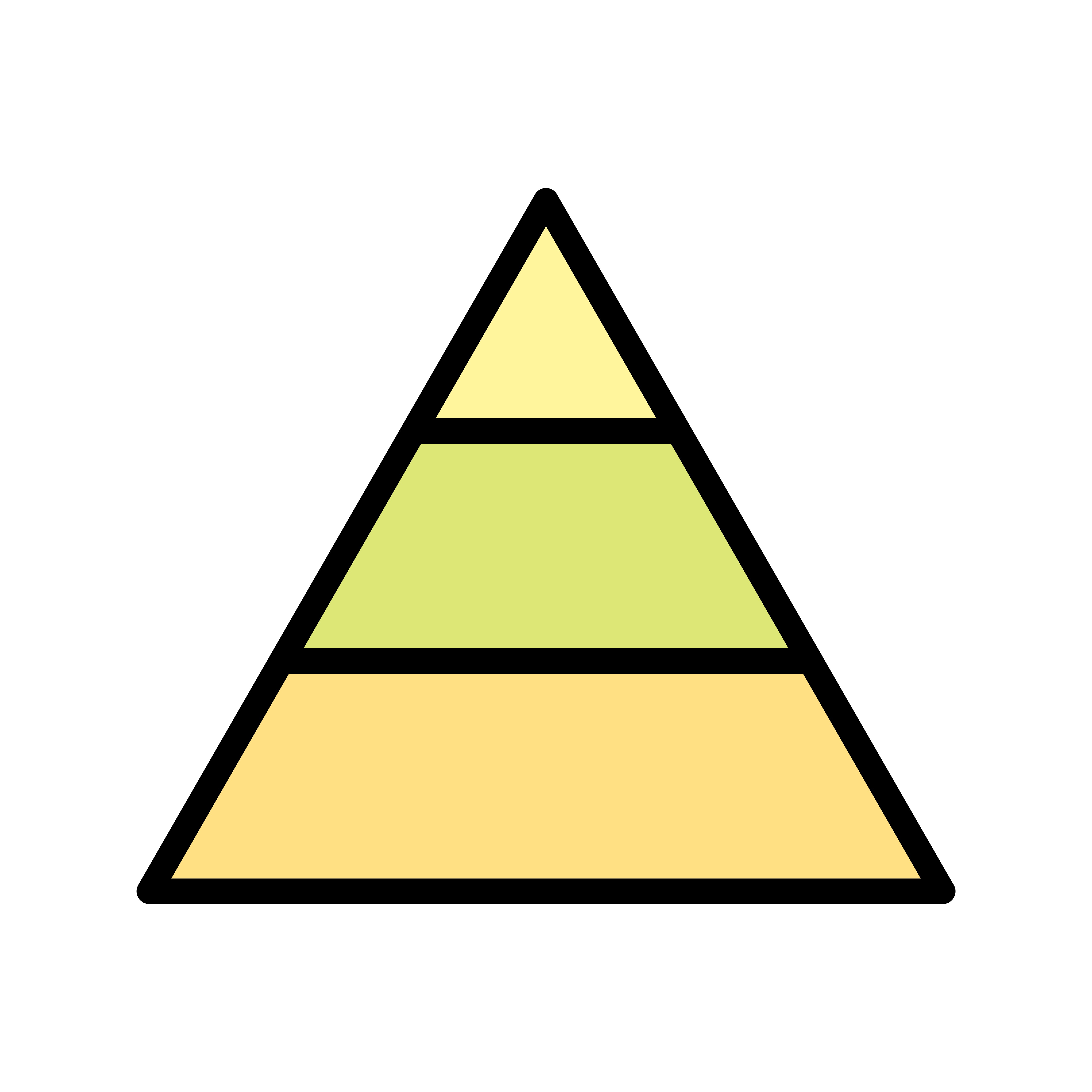 Pyramid Vector Icon 289416 Vector Art at Vecteezy
