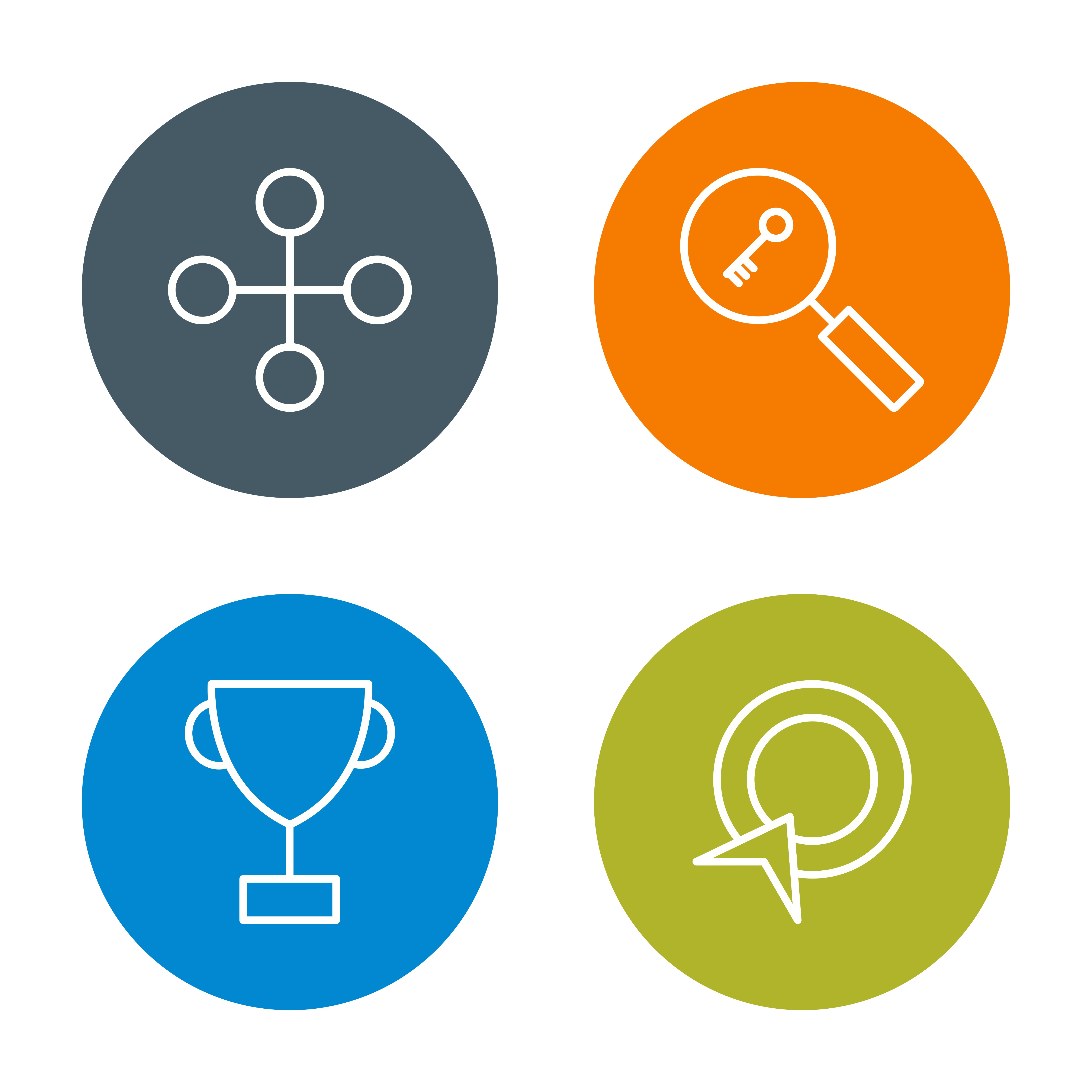 Set of Vector SEO Search Engine Optimization Icons 290427 Vector Art at ...