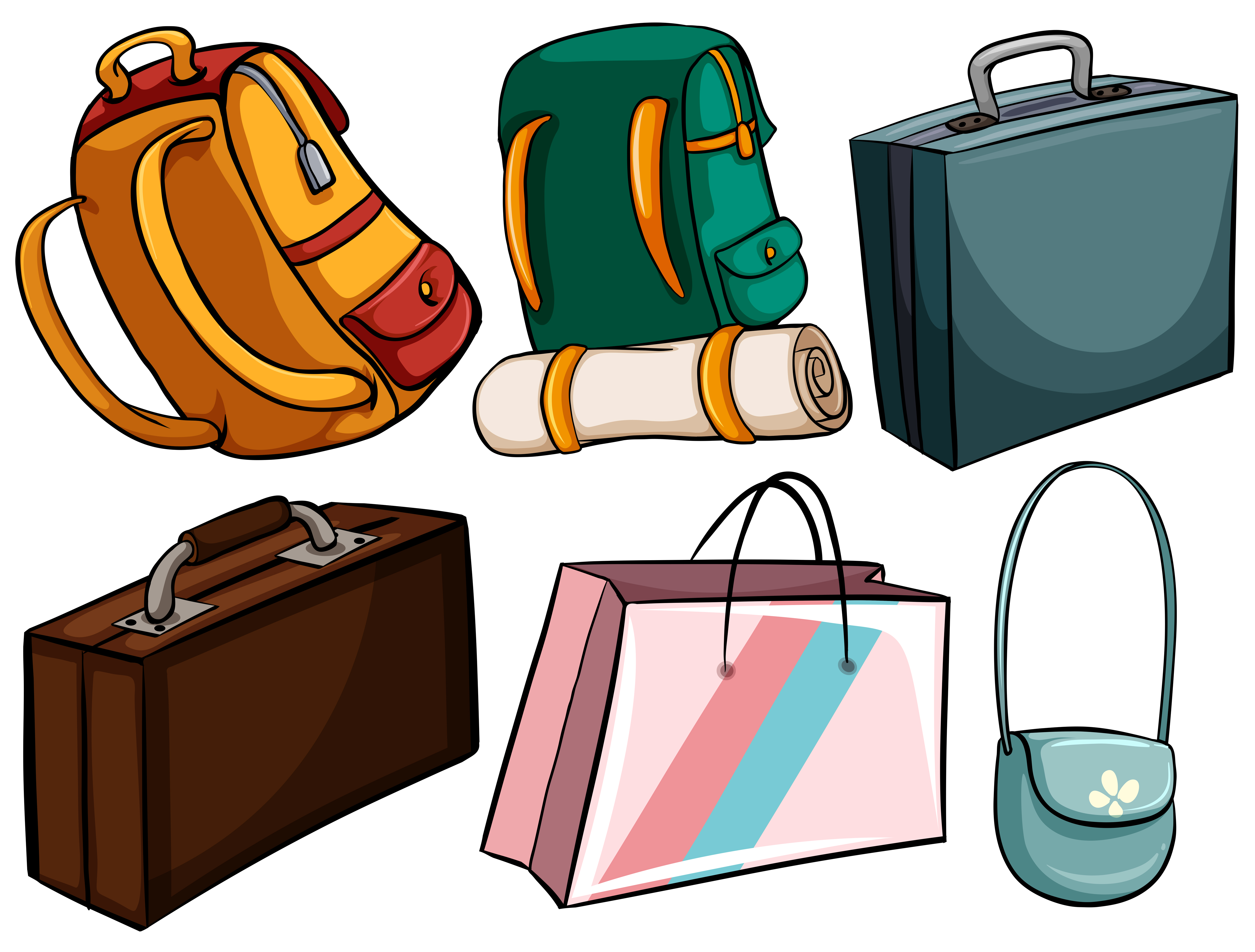 Different Type Of Bags 300685 Vector Art At Vecteezy different-type-of-bags-300685-vector-art-at-vecteezy