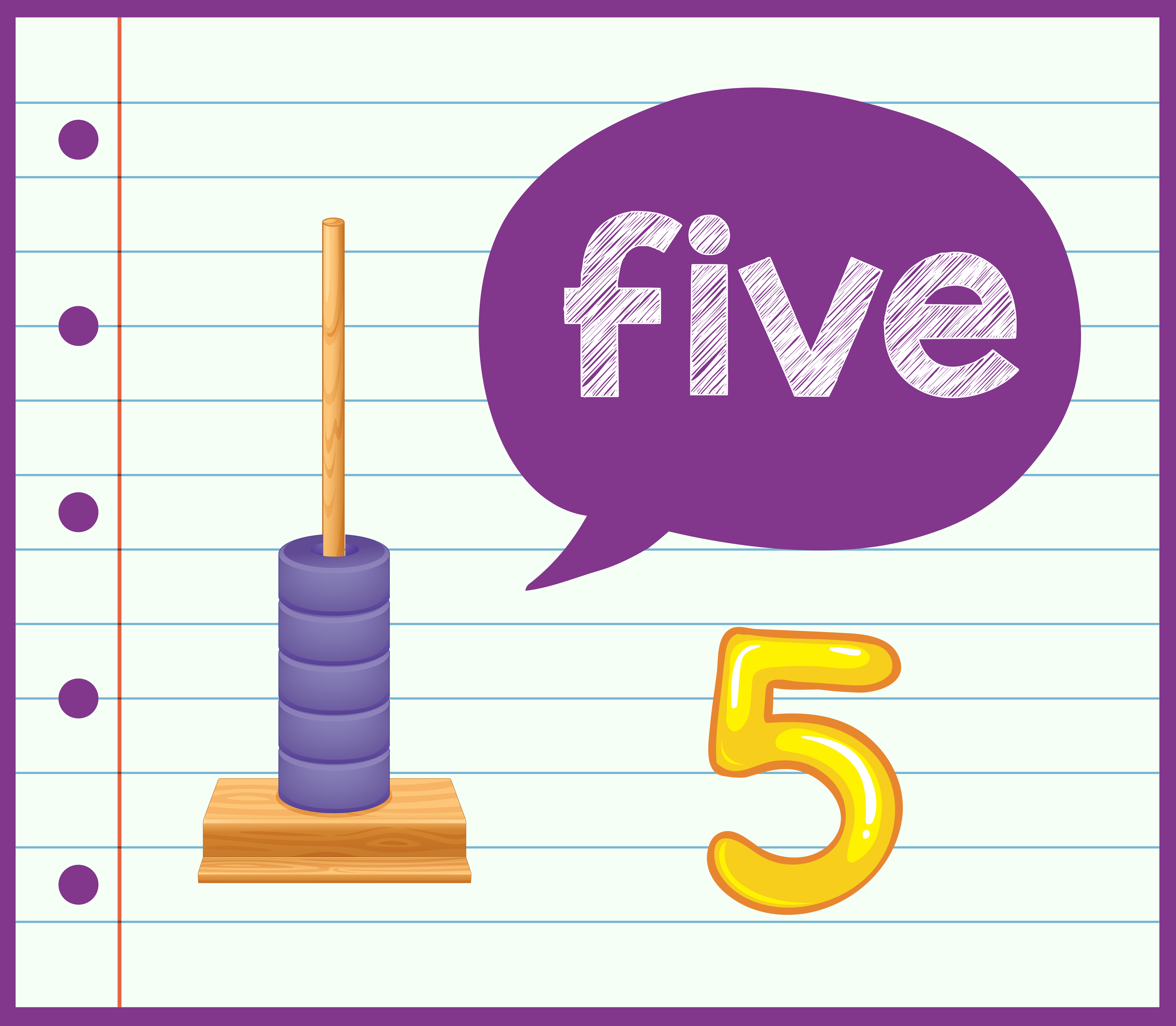 Count To Five Concept 302241 Vector Art At Vecteezy count-to-five-concept-302241-vector-art-at-vecteezy